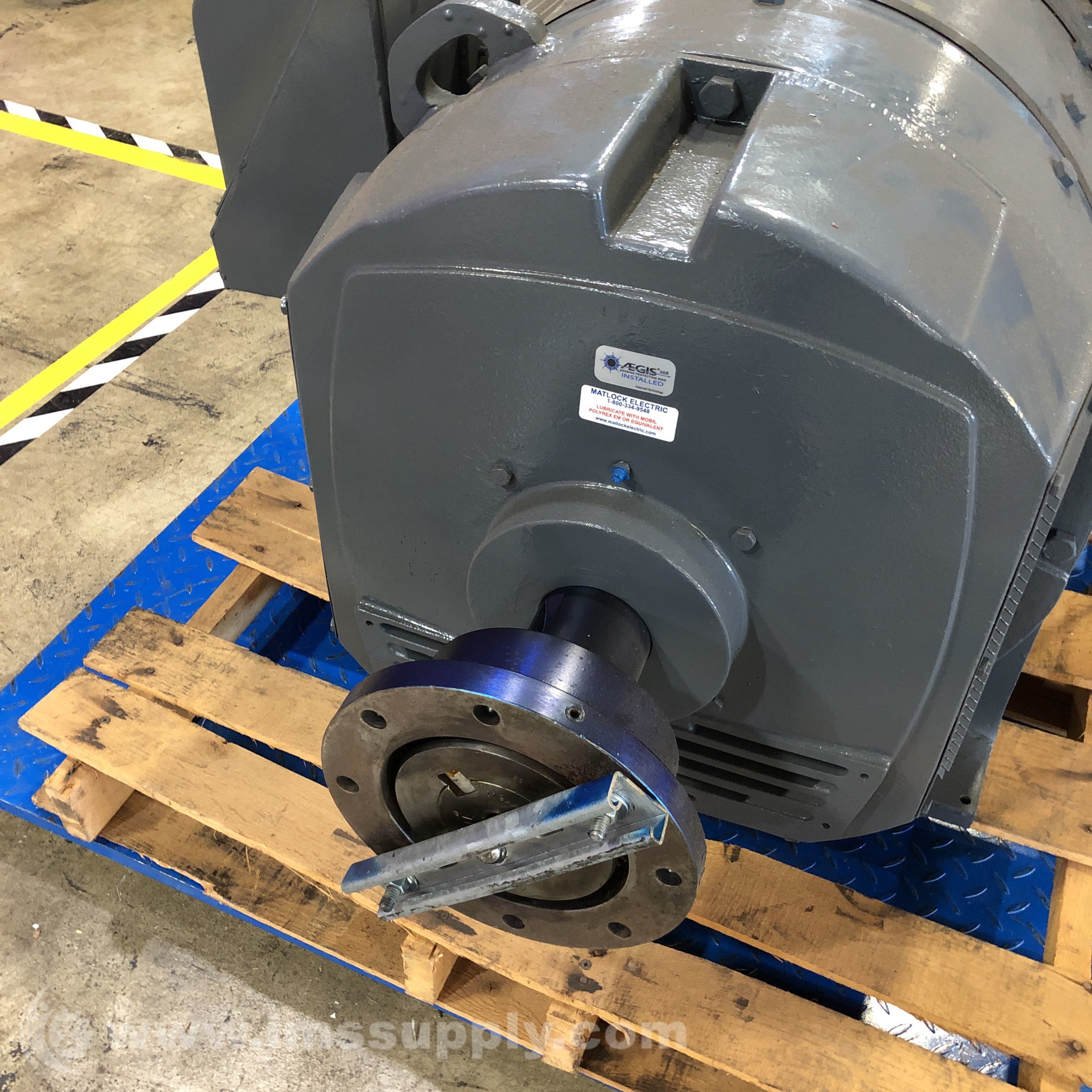 Unico GE-200HP-1150 Electric Motor, 200 HP, 1150/2000 RPM - IMS Supply