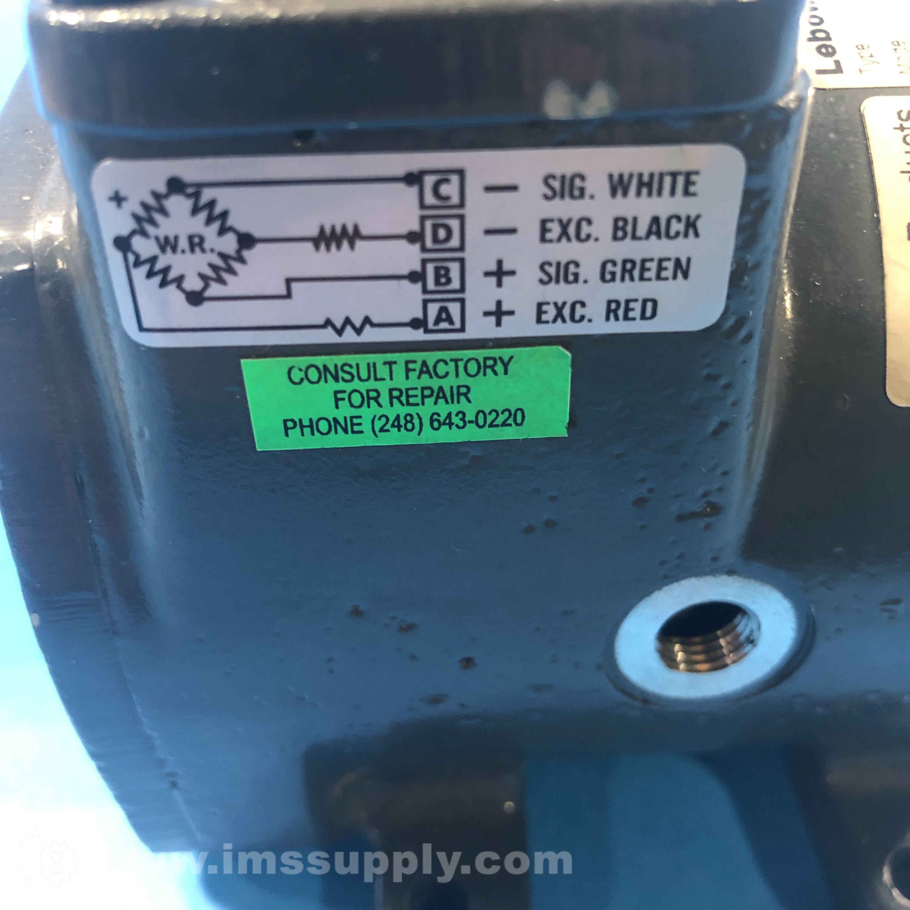 Lebow Products Inc 1102-200 Torque Sensor - IMS Supply