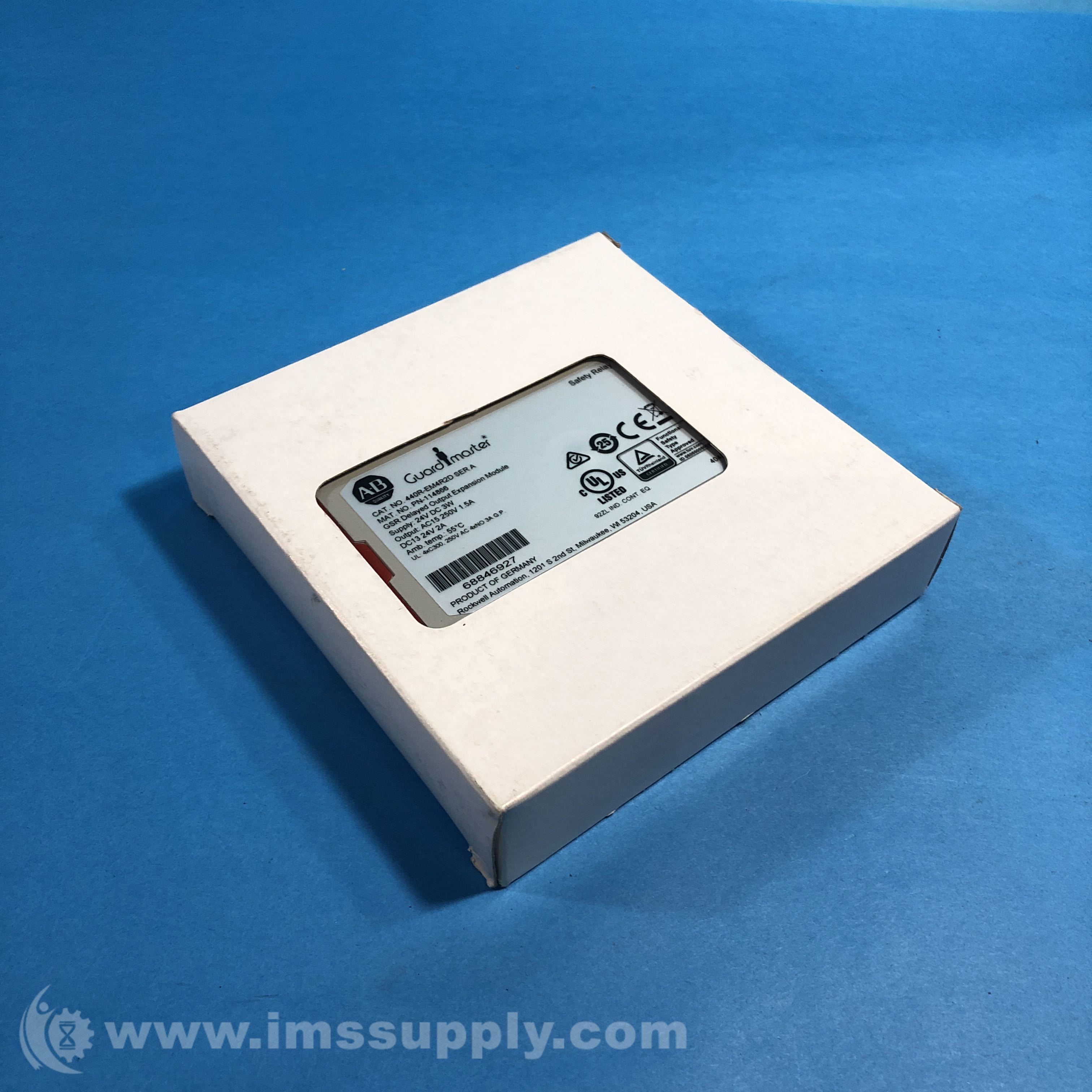 Allen Bradley 440R-EM4R2D Series A Expansion Module Safety Relay - IMS ...