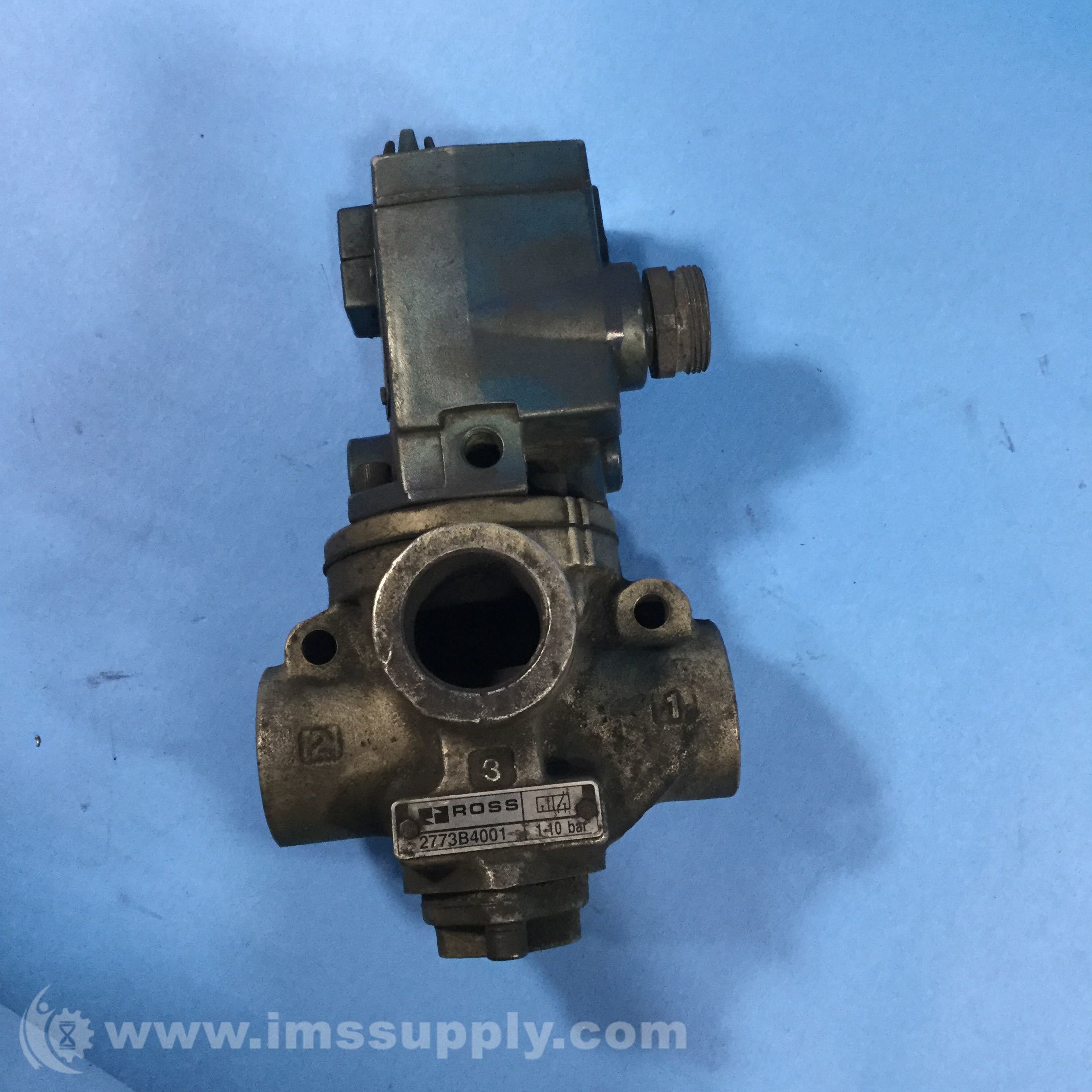 Ross 2773B4001 Solenoid Valve, 1-10 Bar, 110/120V Coil, 50/60 Hz - IMS ...