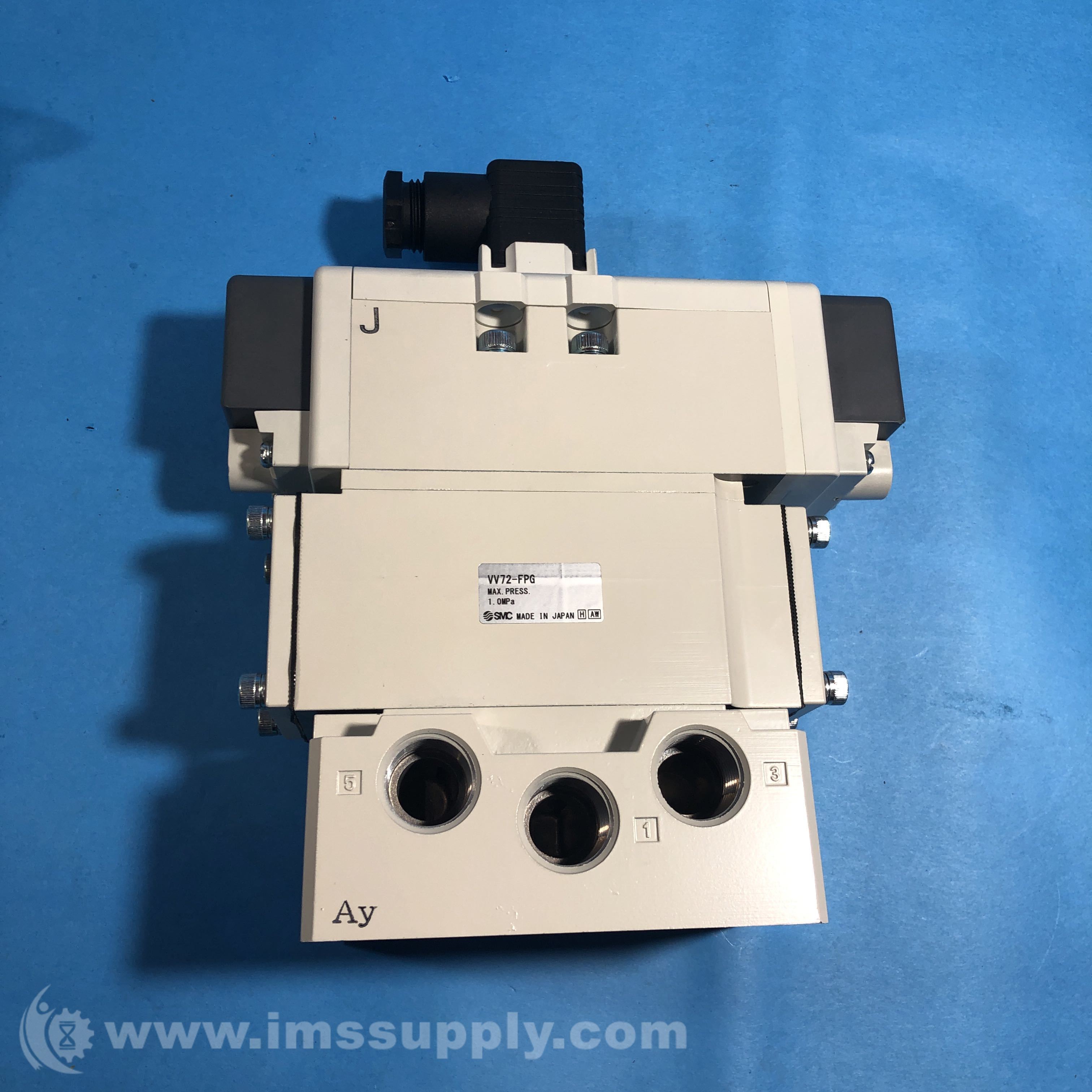 SMC VQ7-8-FPG-D-3A04 Solenoid Valve - IMS Supply