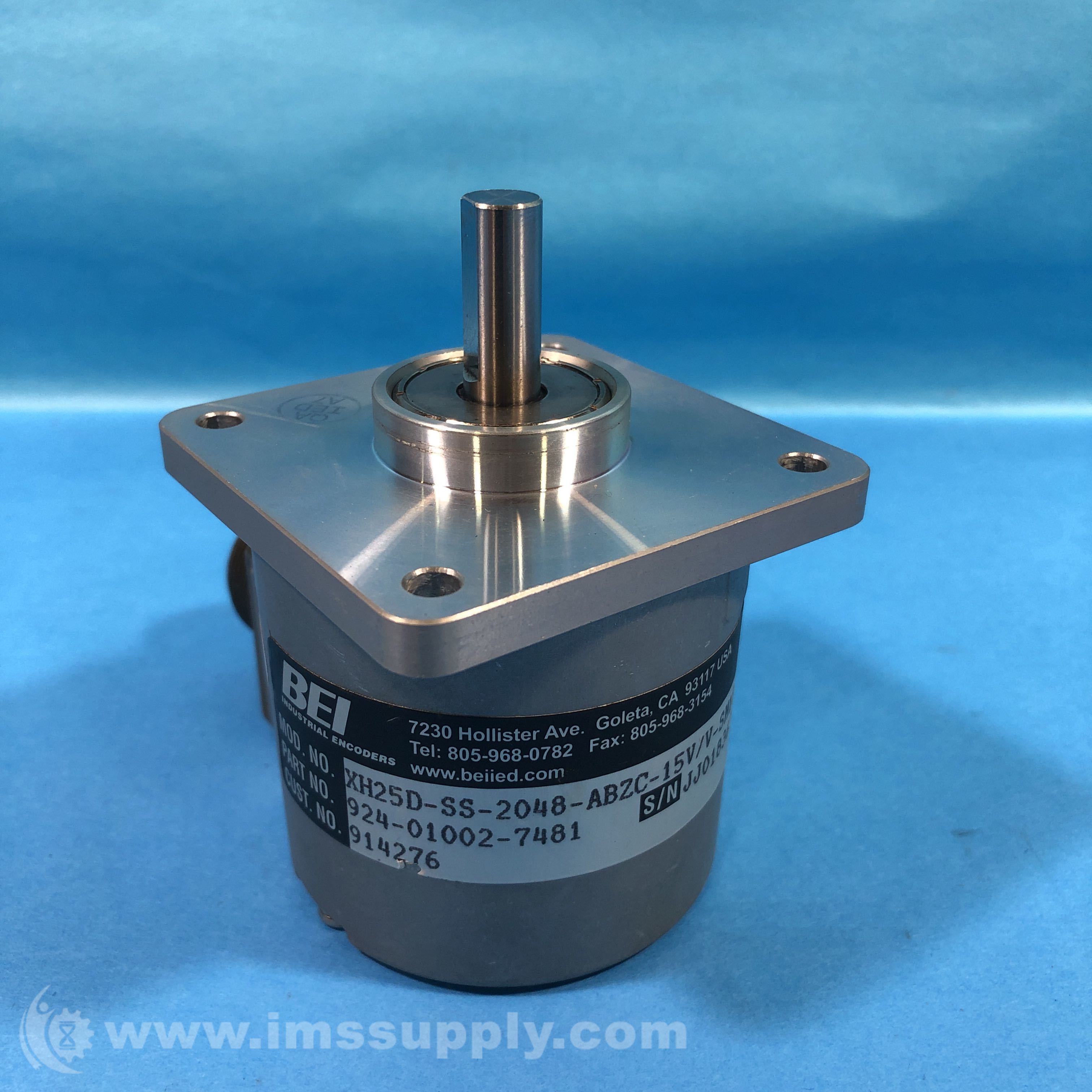 BEI Industrial Encoders 924-01002-7481 Encoder - IMS Supply