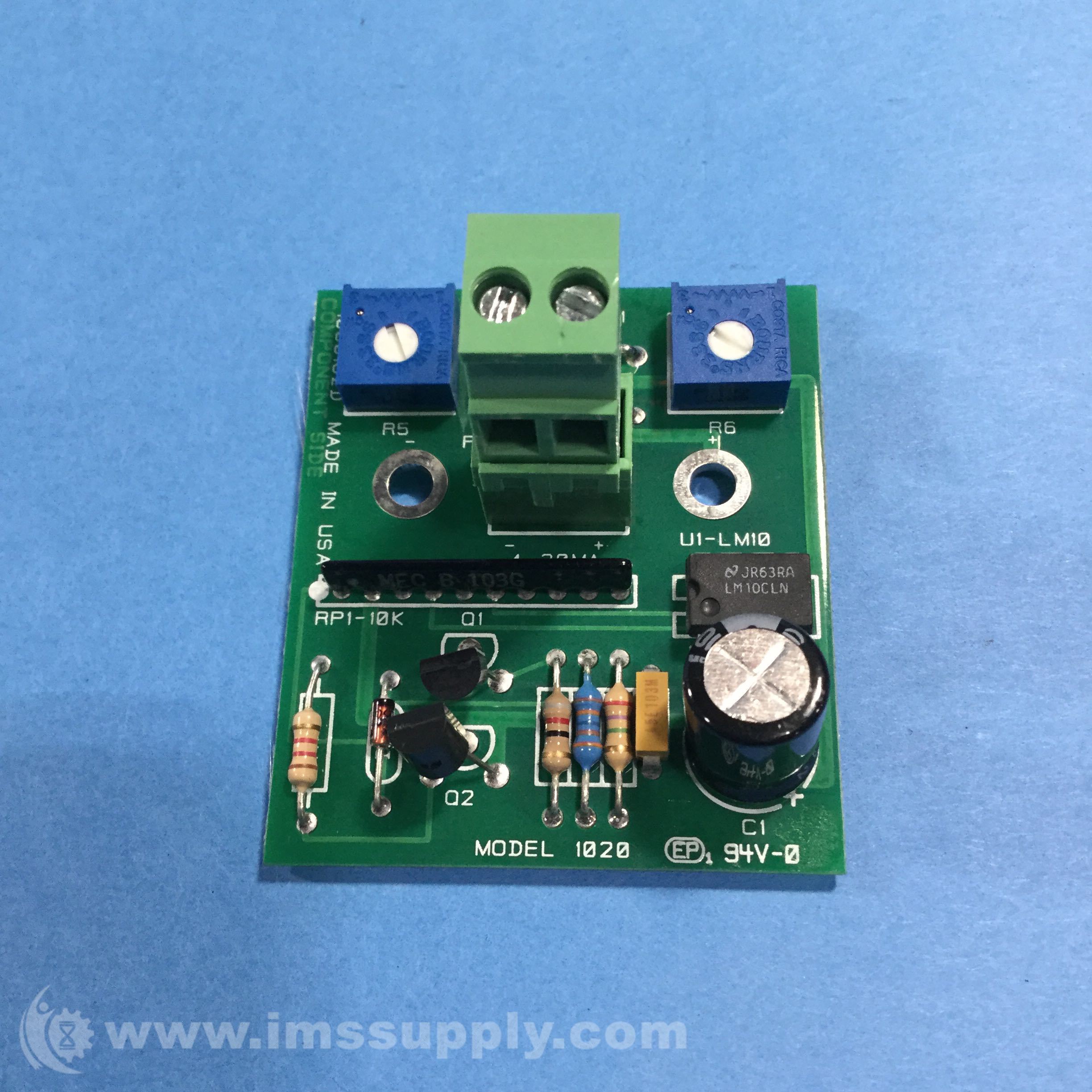 c3controls 1020-FC-4/20MA SCR Firing PC Board - IMS Supply