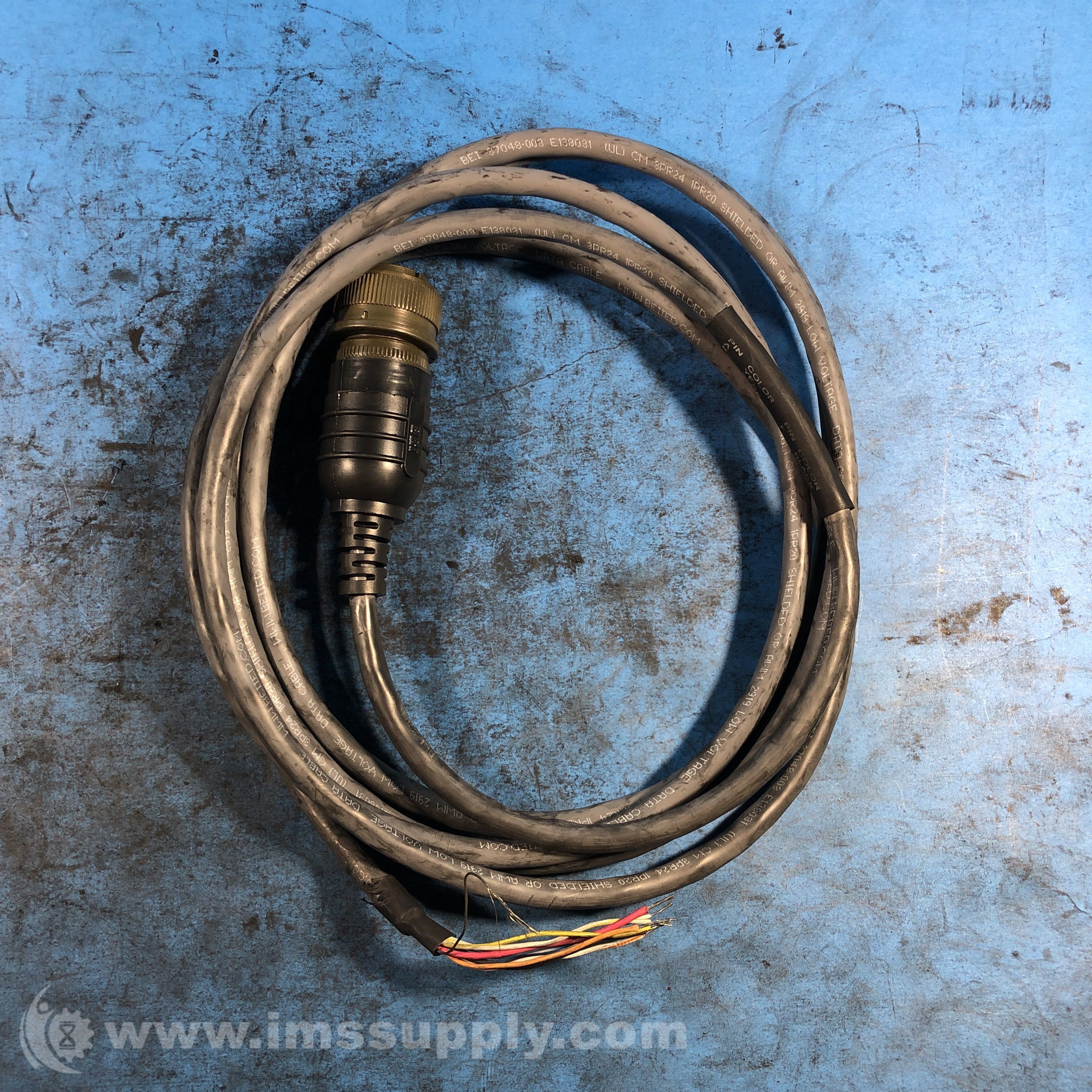 BEI Sensors 37048-003 Single Ended Cordset - IMS Supply