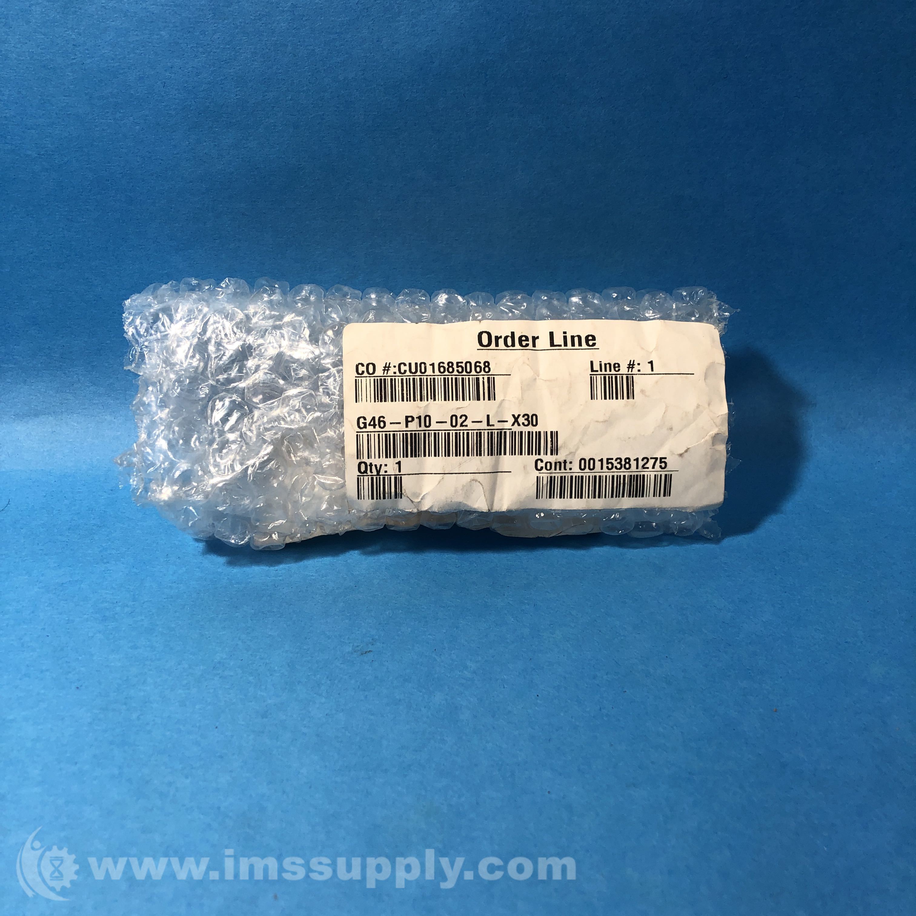 SMC G46-P10-02-L-X30 Pressure Gauge - IMS Supply