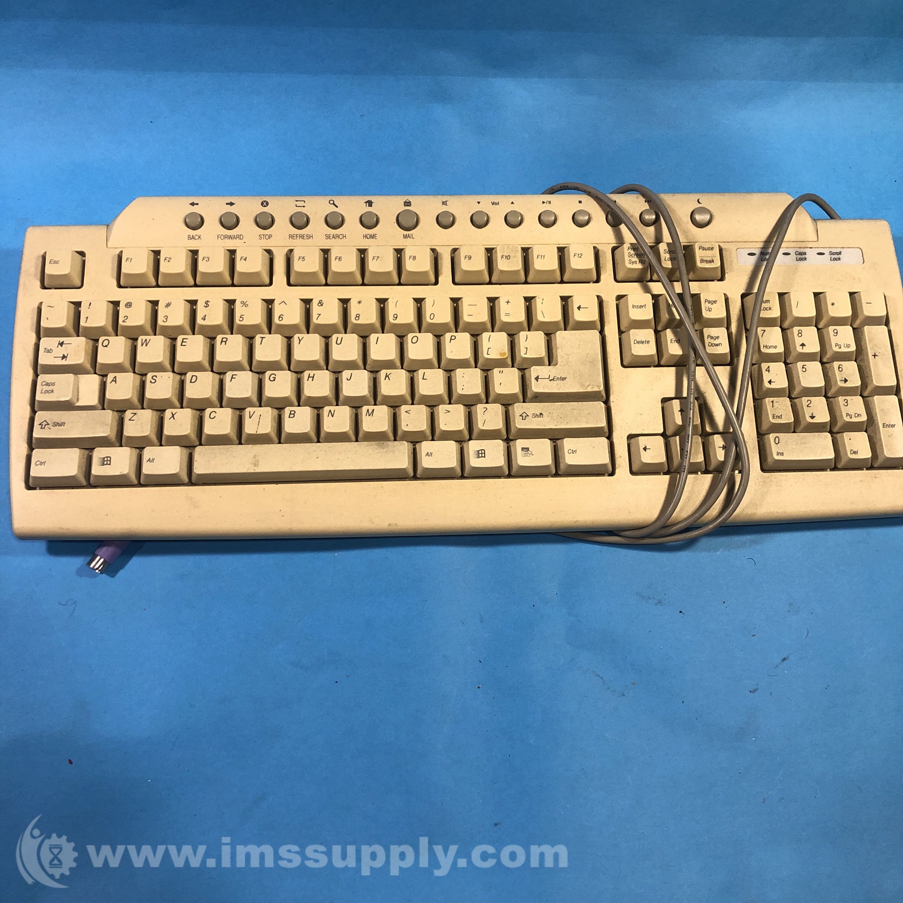 Mitsumi KFK-EB9HY PS/2 Keyboard - IMS Supply