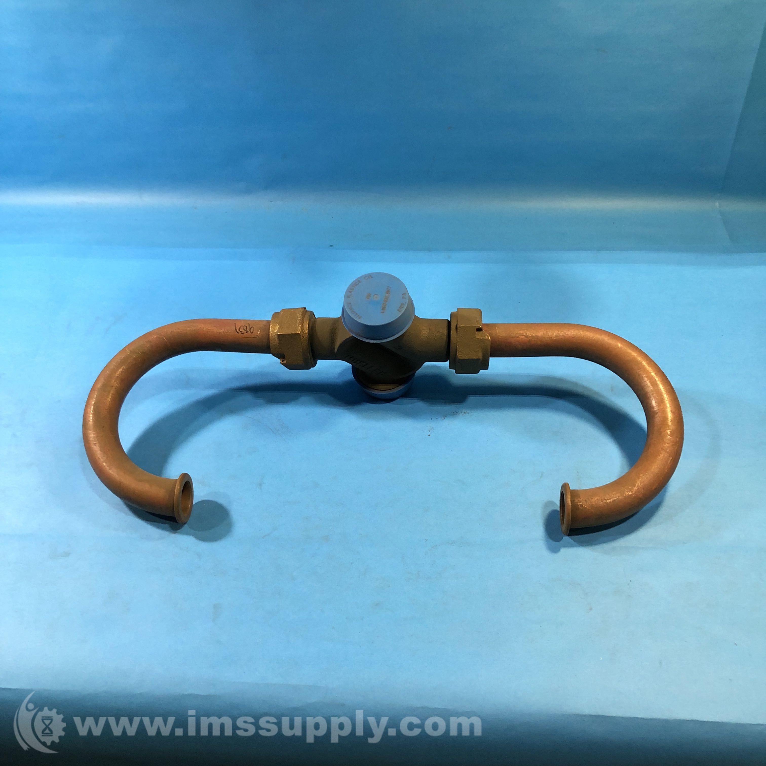 Mueller 330H1412------N Plain Copper Meter Yoke - Basement Type - IMS ...