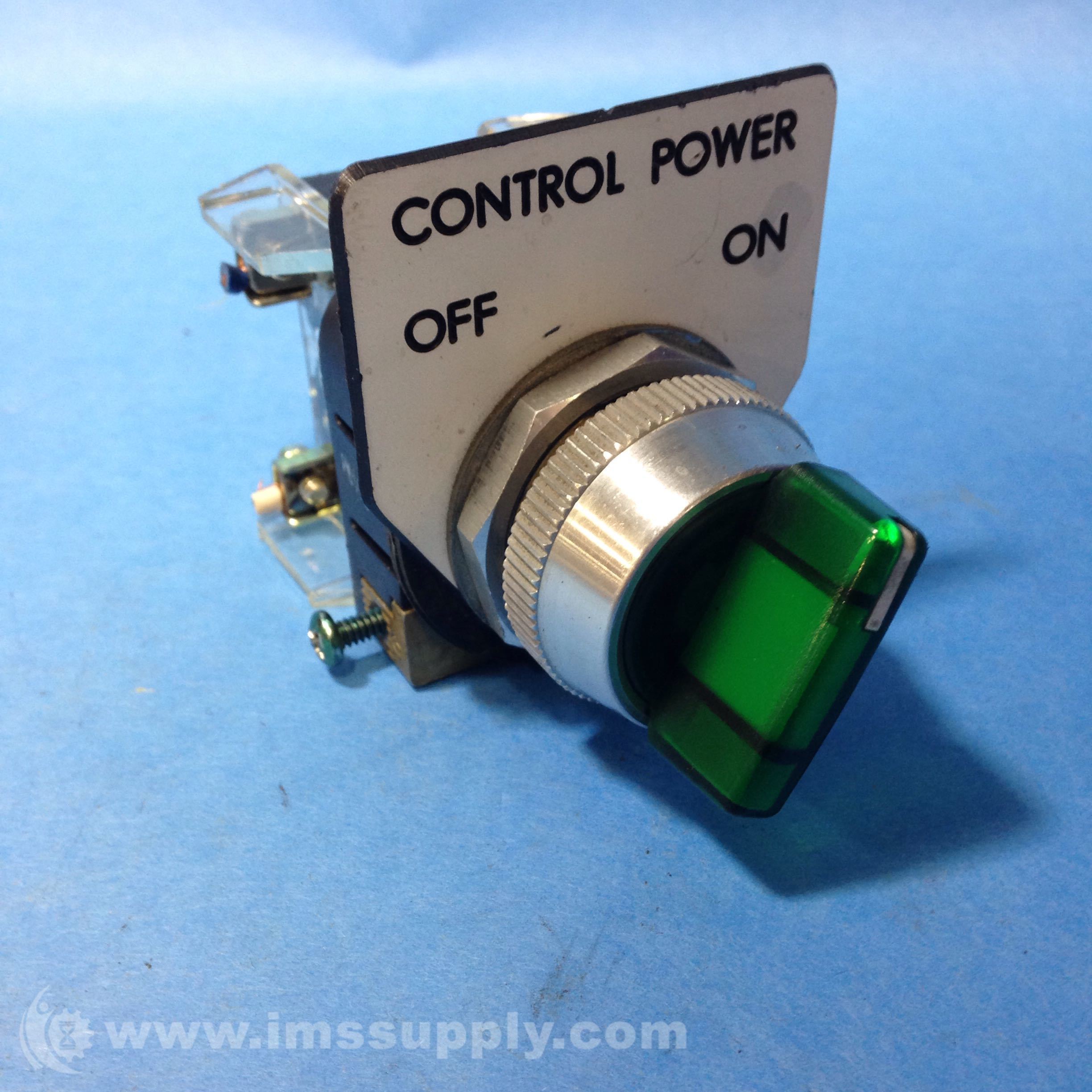 Allen Bradley 800T-24HG2KB6MX Selector Switch - IMS Supply