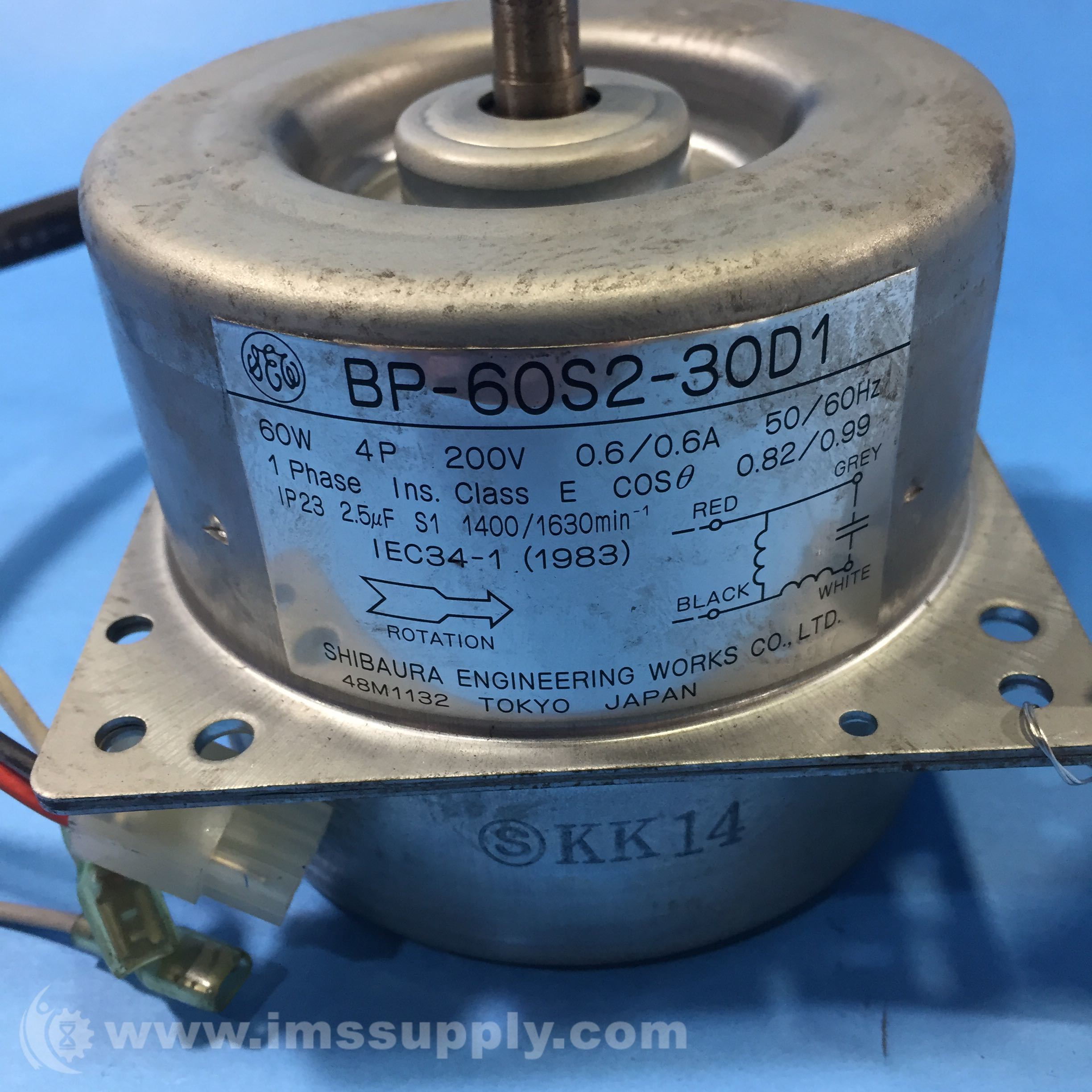 Shibaura BP-60S2-30D1 Fan Motor - IMS Supply