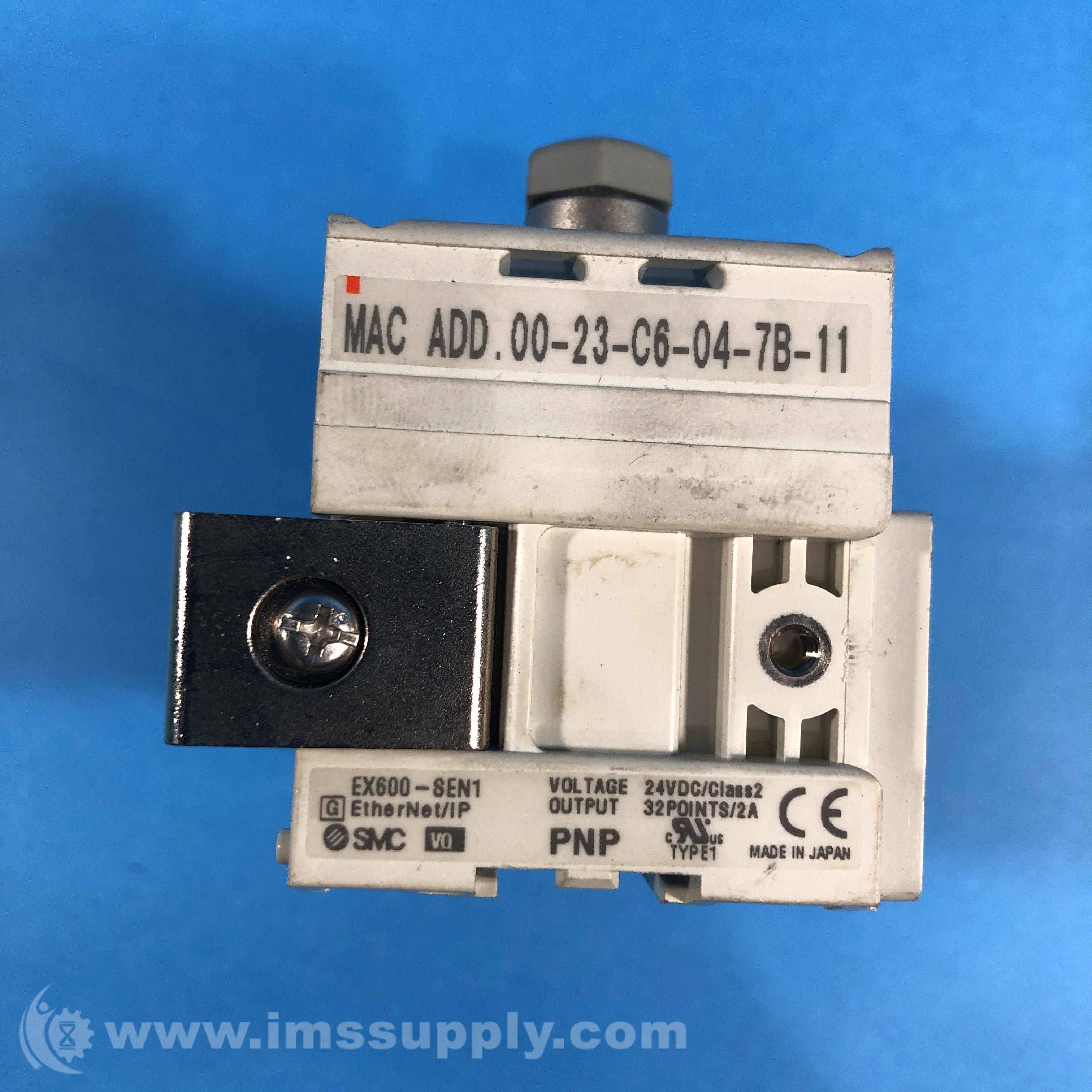 SMC EX600-SEN1 Solenoid Valve, EX300 Serial Interface Unit - IMS Supply
