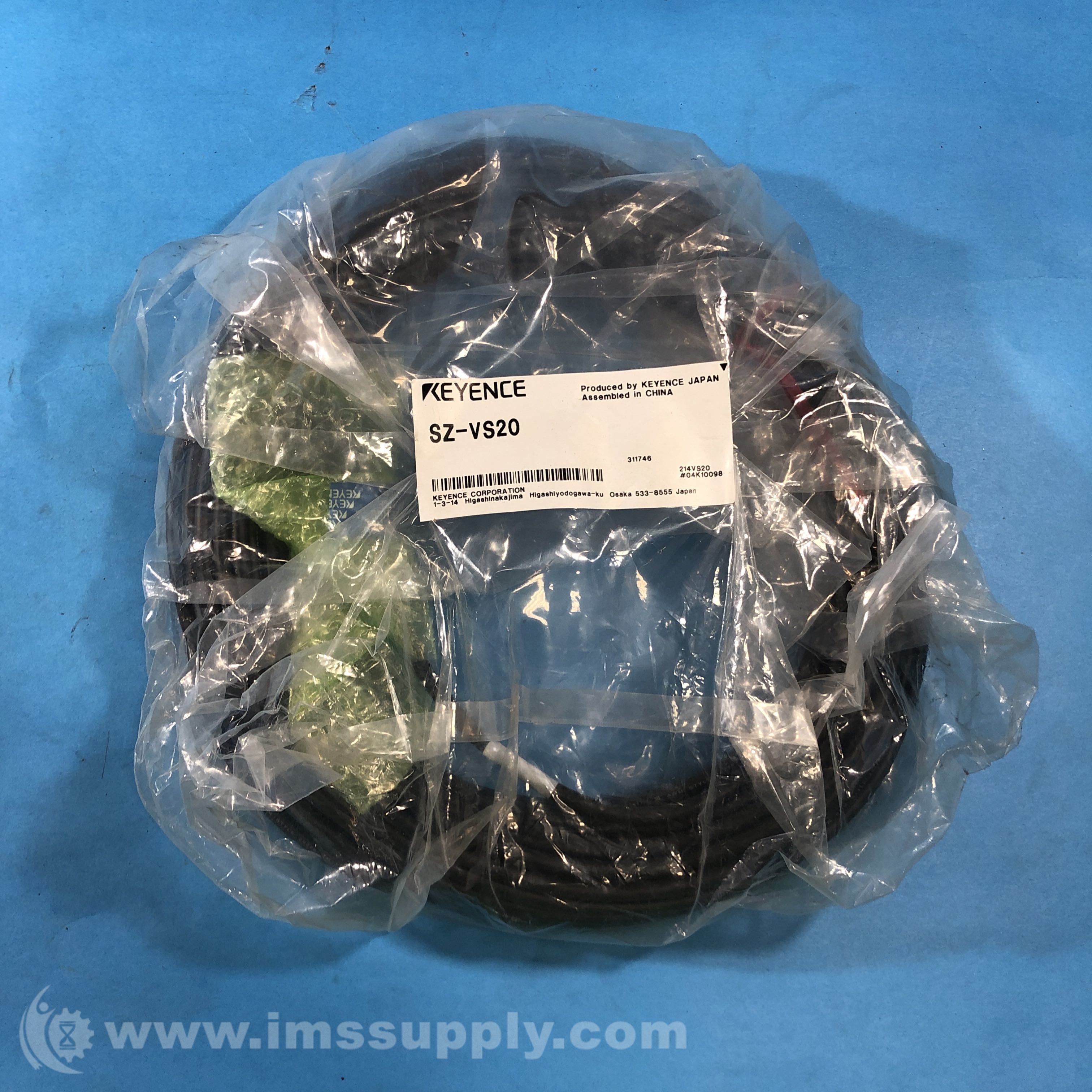 Keyence SZ-VS20 Connection Cable 20M - IMS Supply
