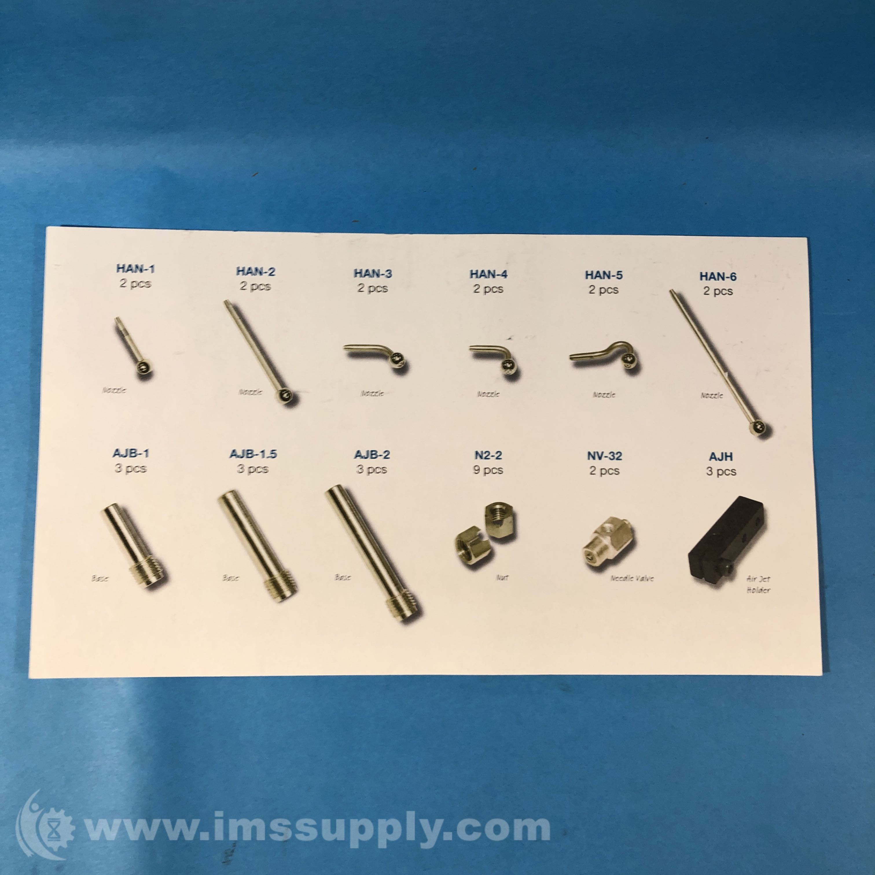 Bimba AJK-HAN Air Jet Kit, 1/16 ID Nozzle - IMS Supply