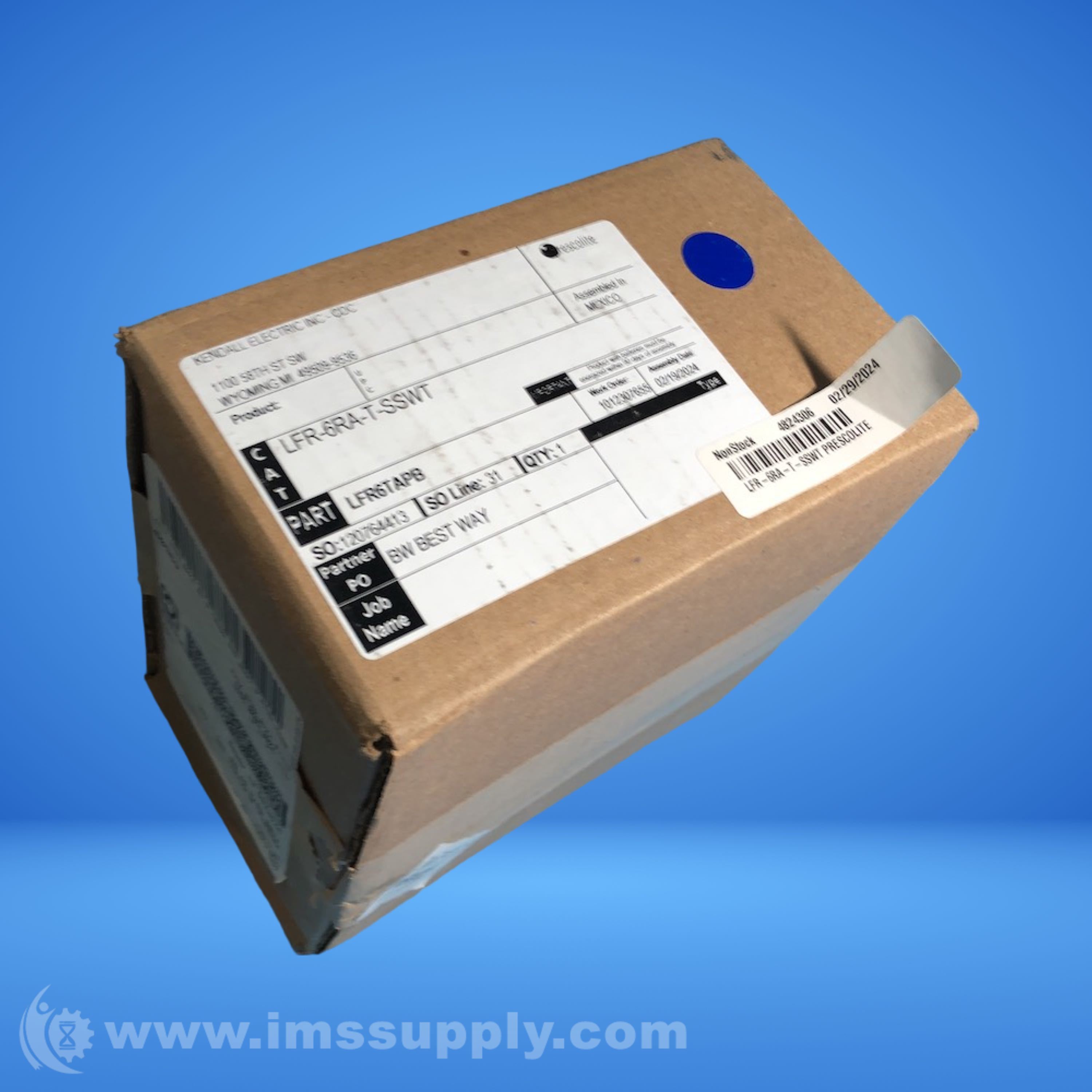 Prescolite Lighting LFR-6RA-T-SSWT Round Downlight Trim Reflector - IMS ...