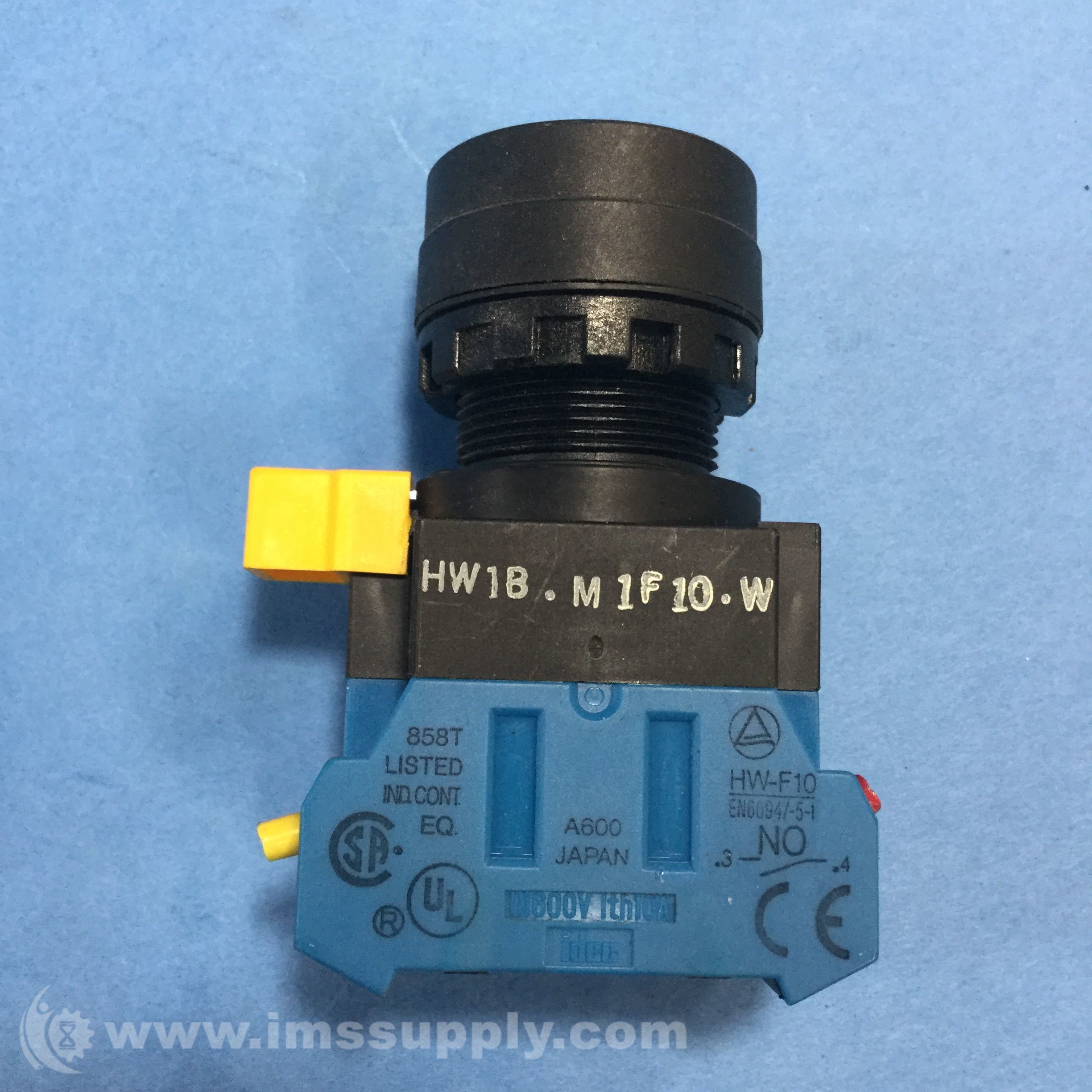 Idec HW1B-M1F10-W 22MM Pushbutton White - IMS Supply