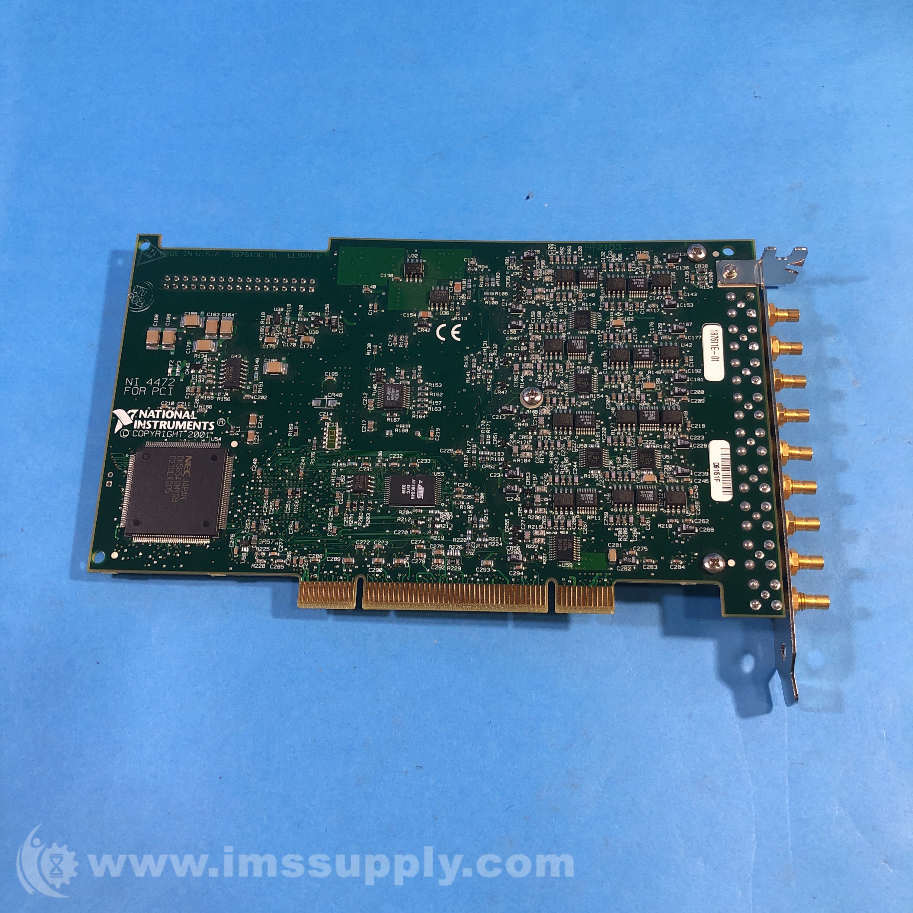 National Instruments PCI-4472 Signal Acquisition Module - IMS Supply