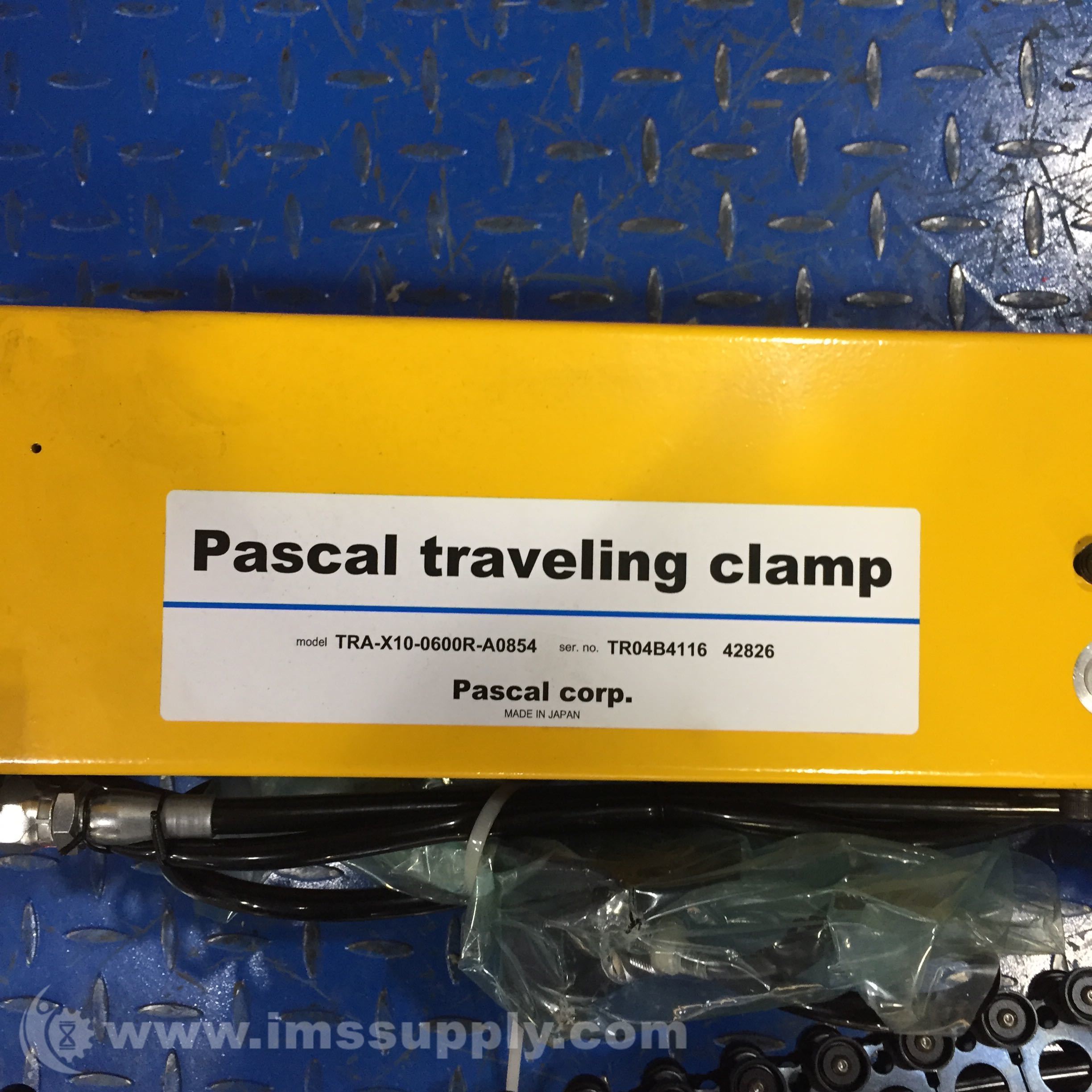 Pascal TRA-X10-0600R-A0854 Traveling Clamp - IMS Supply