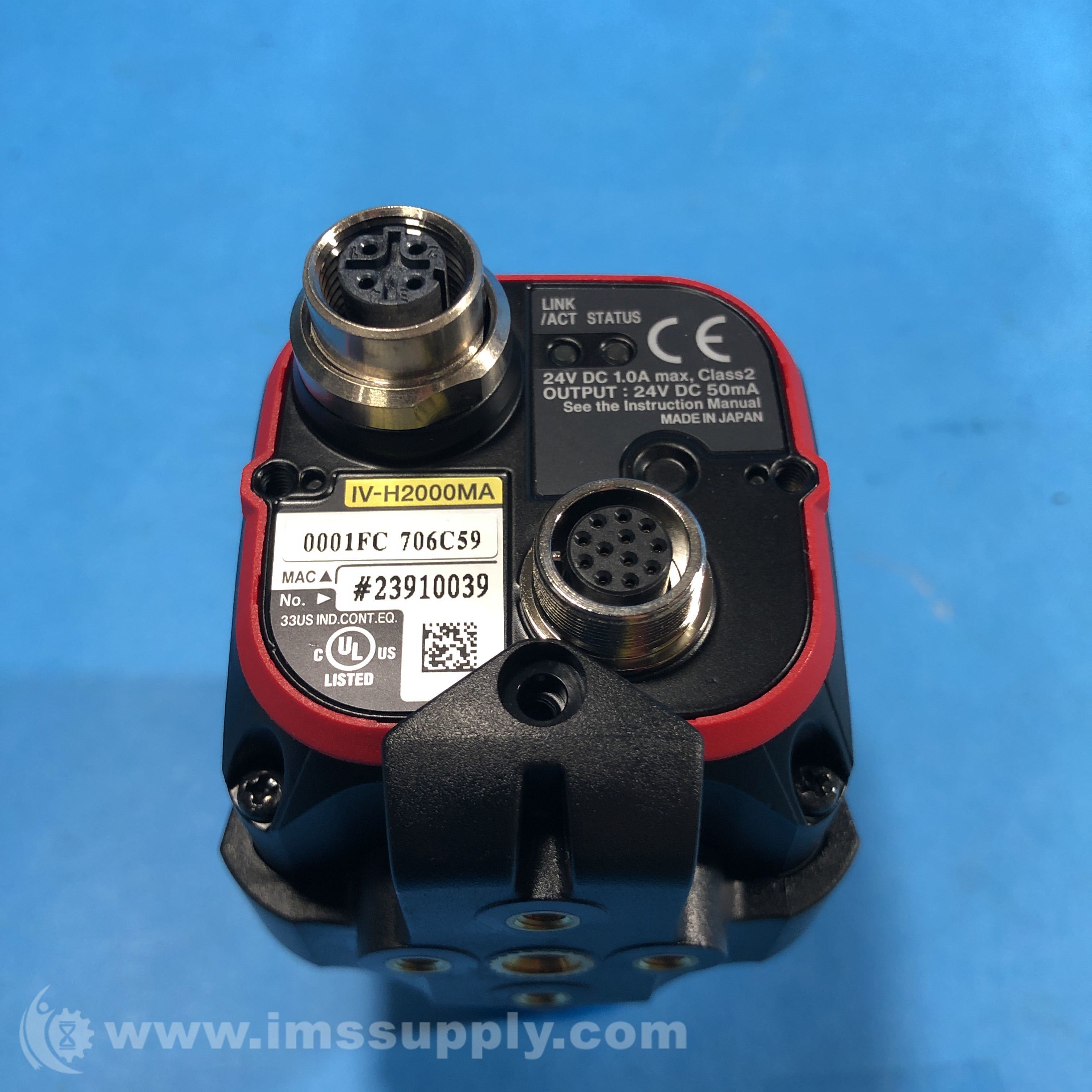 Keyence IV-H2000MA Long Range, Automatic Focus Vision Sensor - IMS Supply