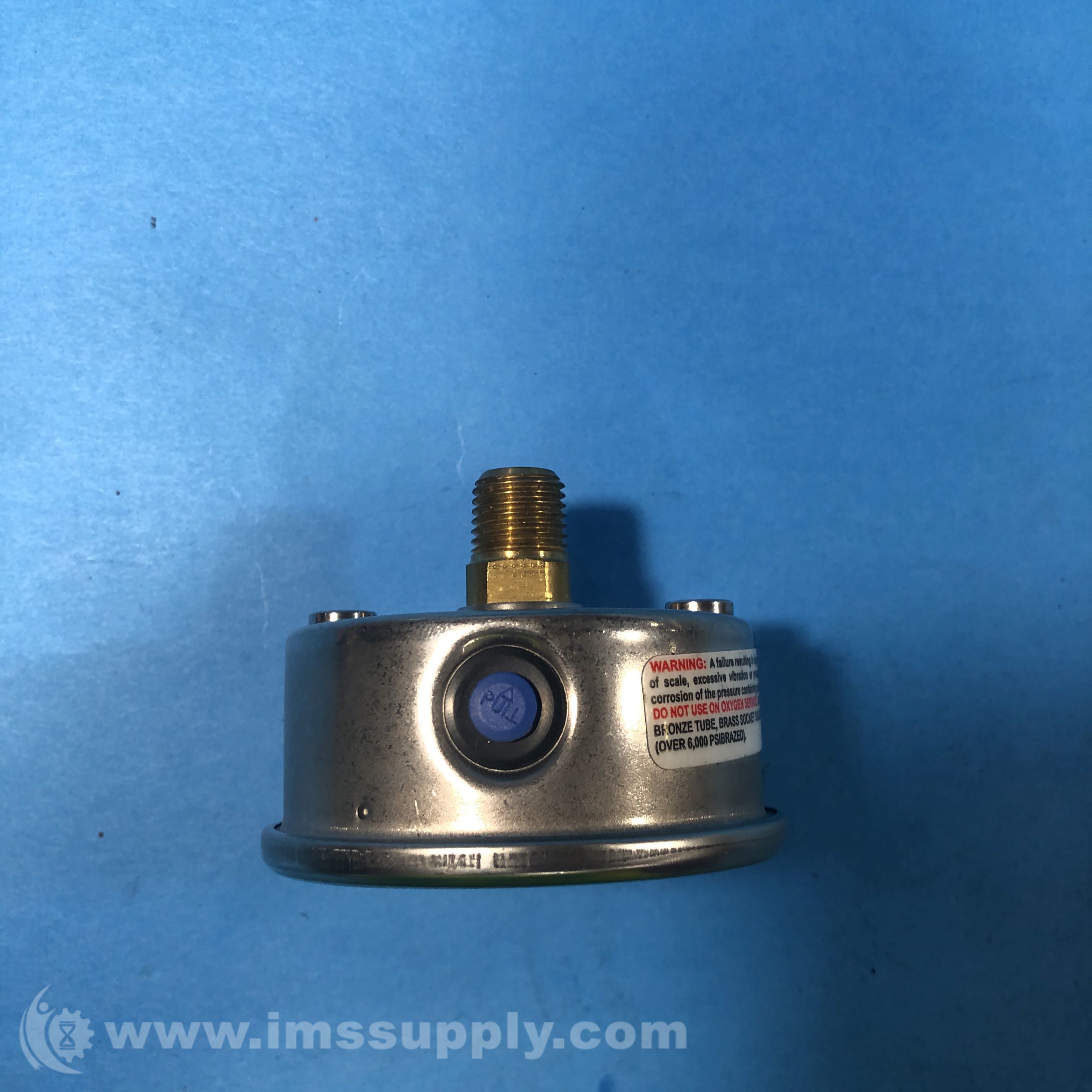Ashcroft 1504 1008 0-60 PSI Pressure Gauge - IMS Supply