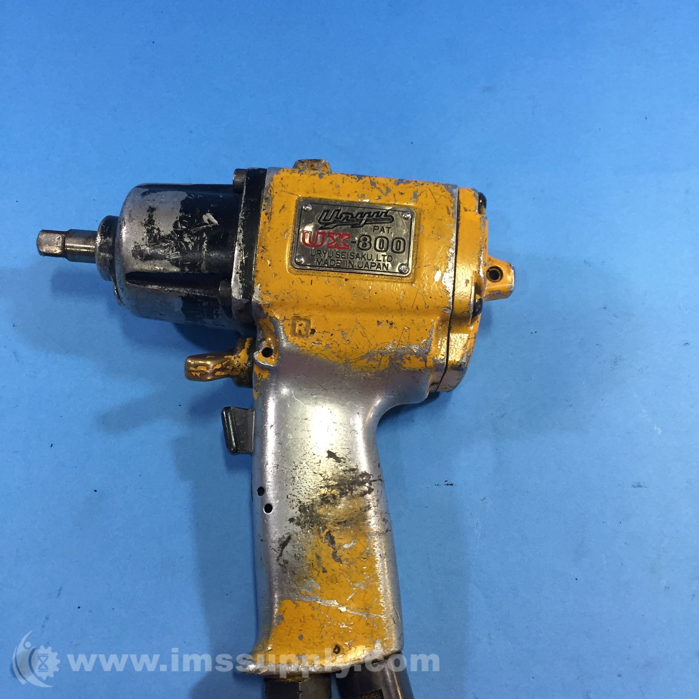 Uryu UX-800 Pneumatic Pulse Tool, Pistol Non Shut-off - IMS Supply