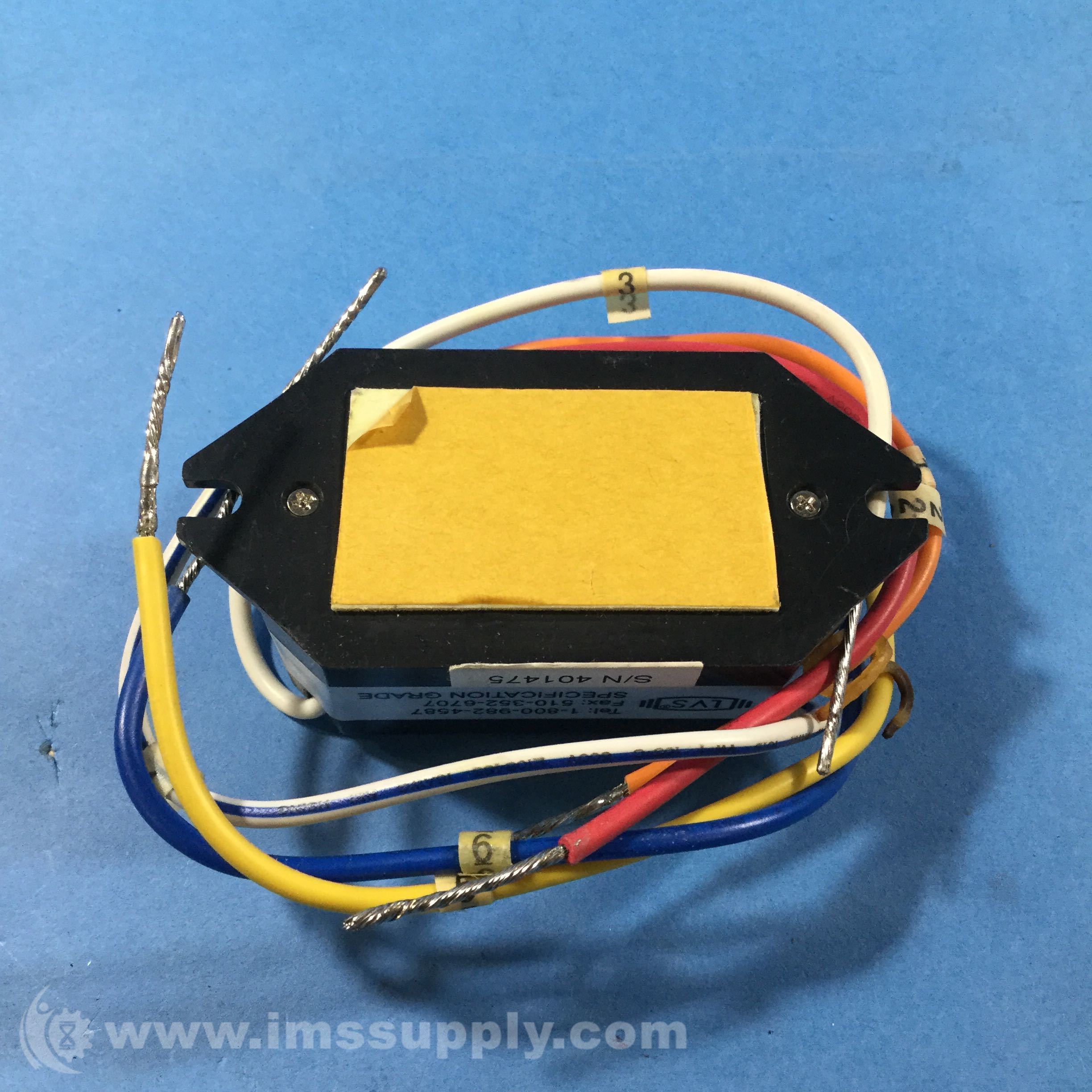 LVS Inc EPC-A-277V 10AMP, 277V Emergency Power Control Junction - IMS ...