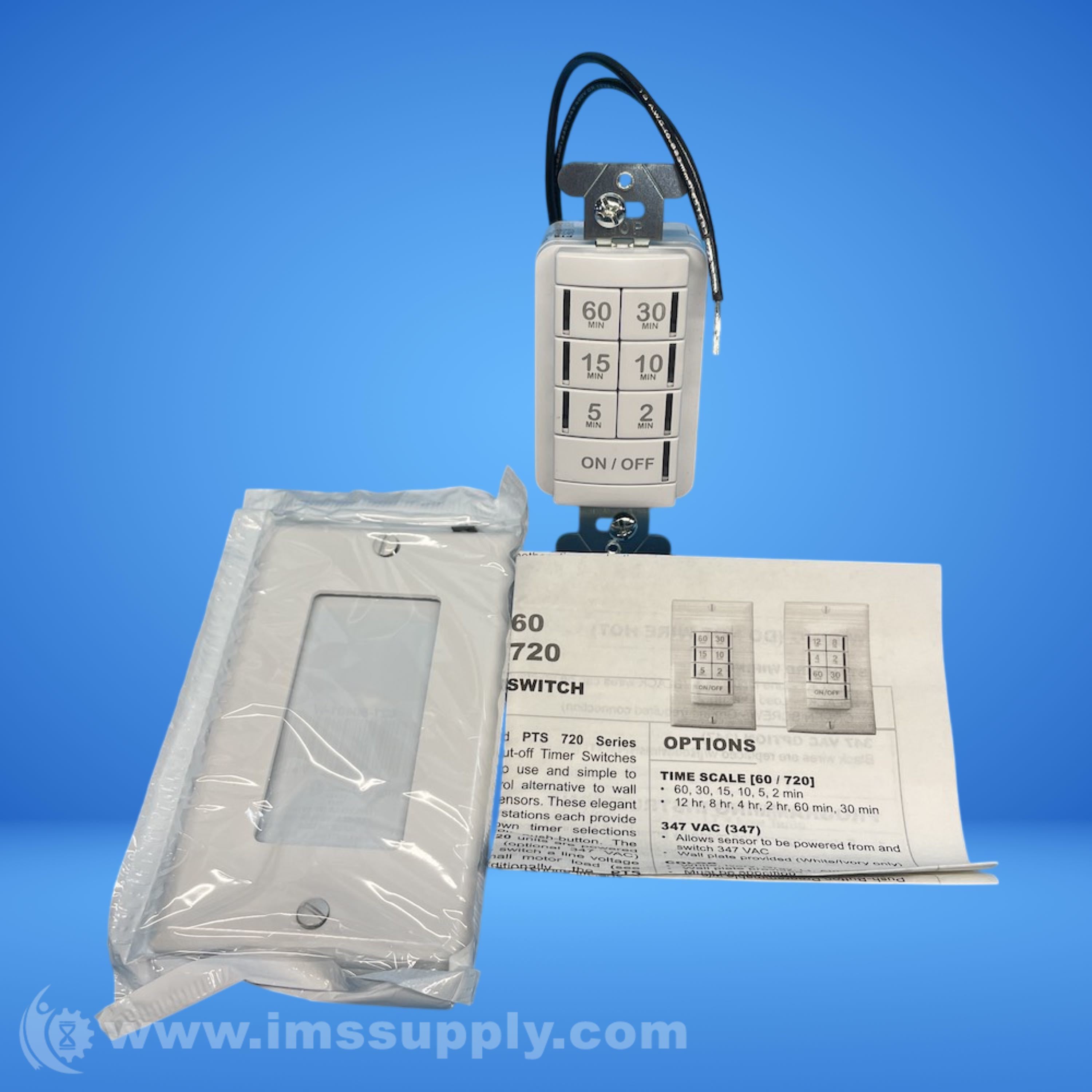 Acuity Controls PTS 60 WH Timer Switch - IMS Supply