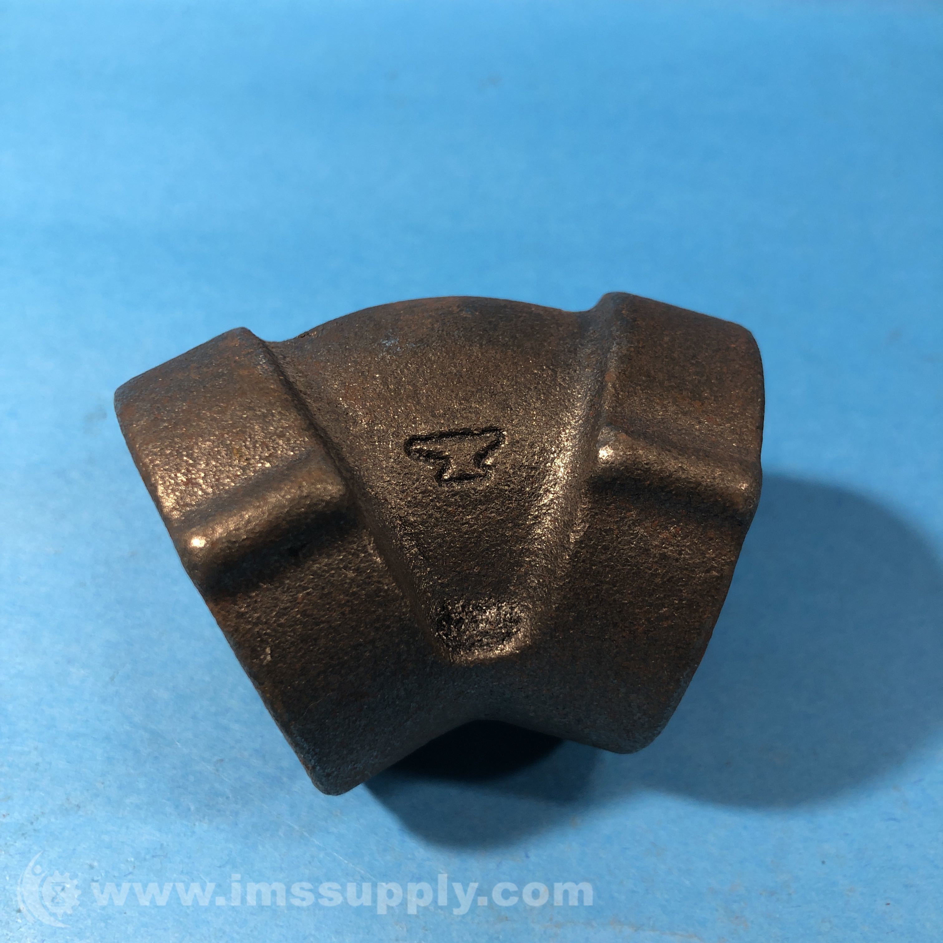 Anvil 45 Degree 1 inch Galvanized Iron Elbow Fitting - IMS Supply
