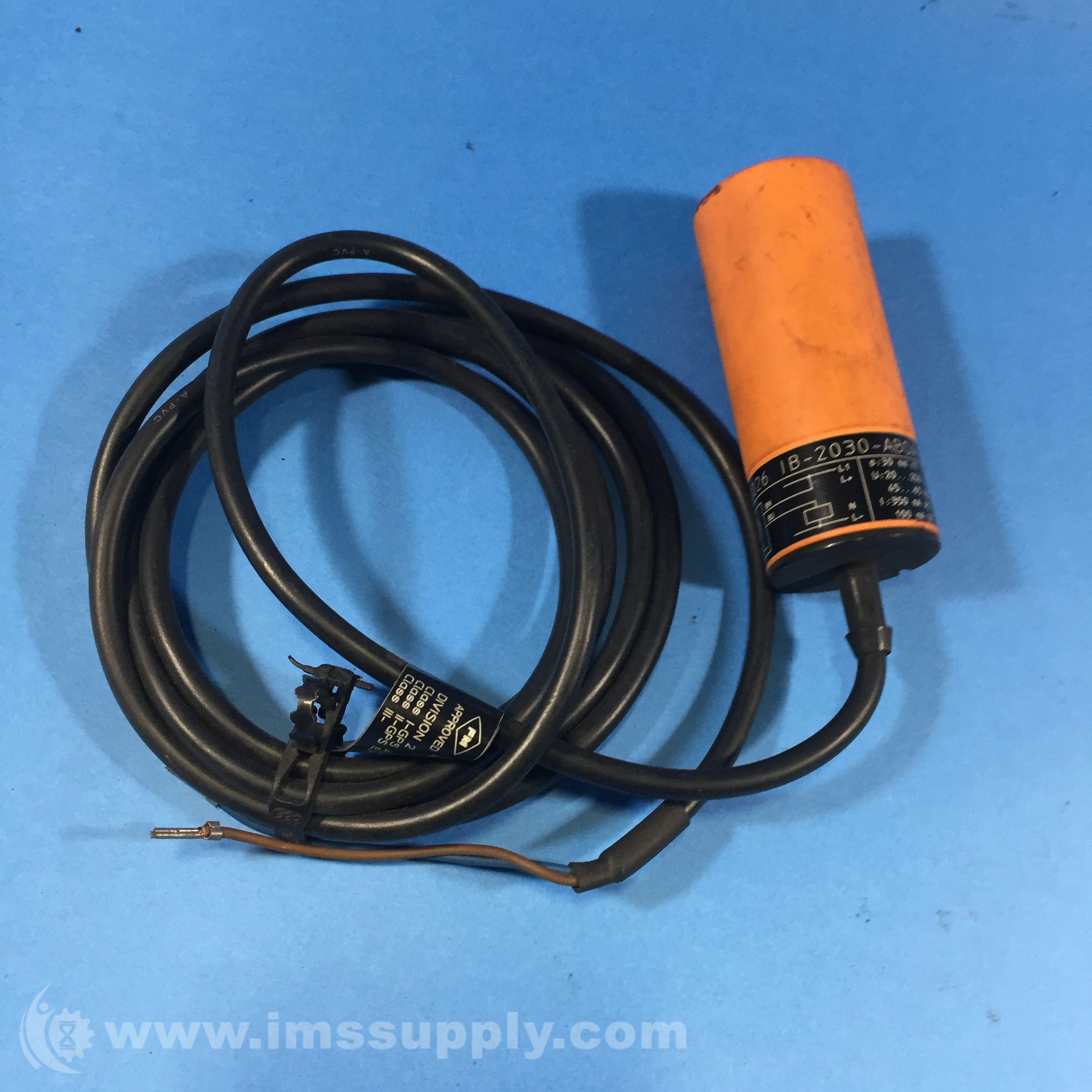 Ifm IB0026 IB-2030-ABOA Inductive Sensor - IMS Supply