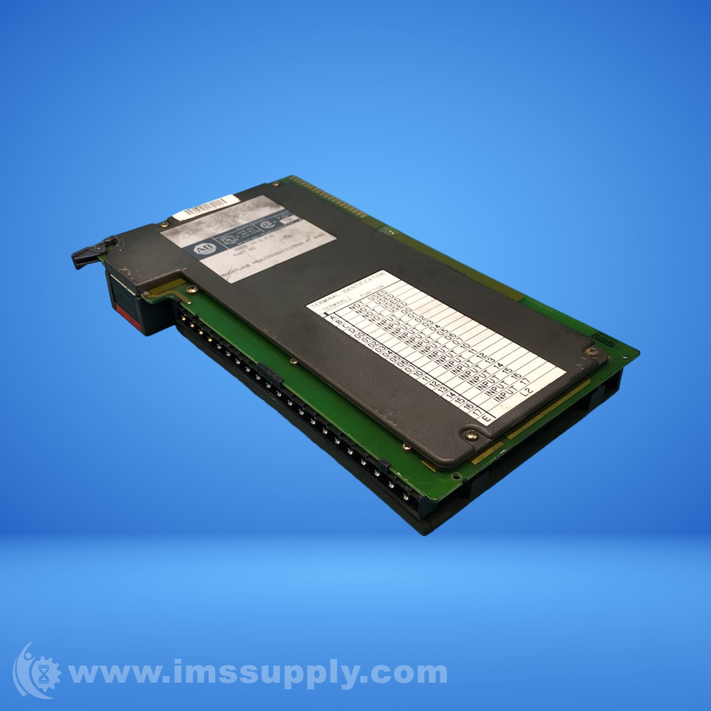 Allen Bradley 1771-IAD/C 120V AC/DC Input Module - IMS Supply