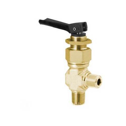 Swagelok B-1GM4-A Brass Angle-Pattern Toggle Valve - IMS Supply