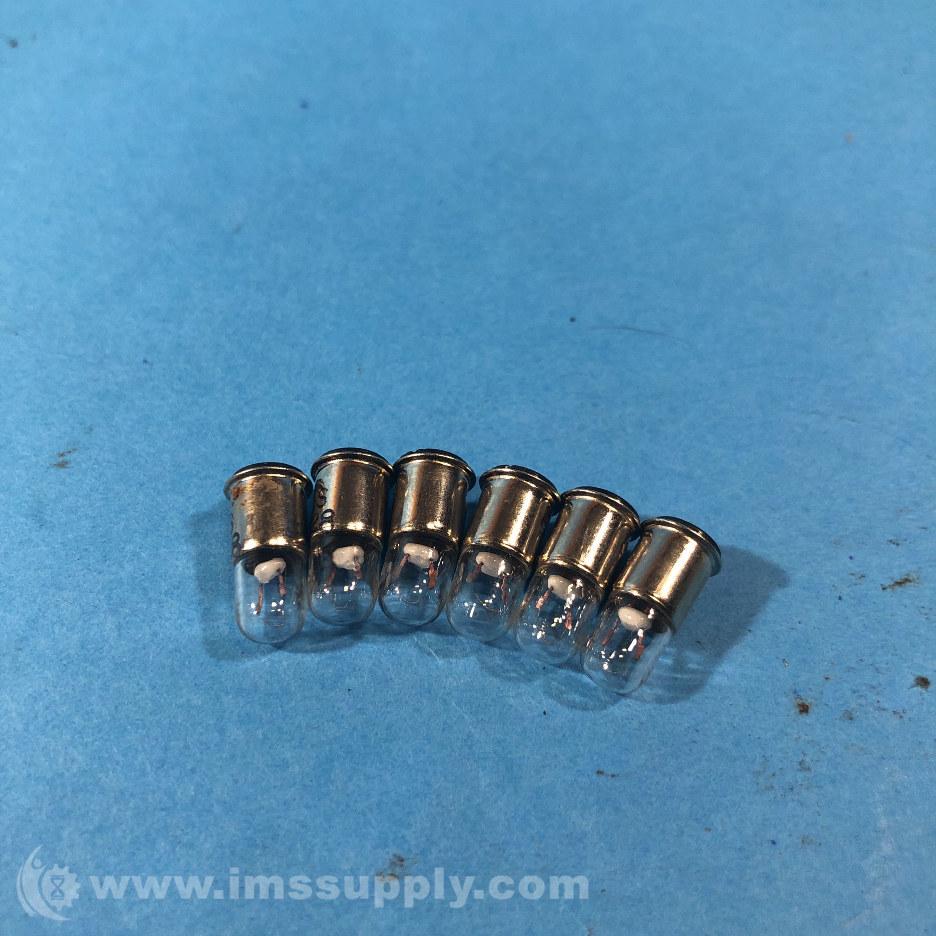 Sylvania 328 Set of 6 Miniature Lamp Light Bulbs - IMS Supply