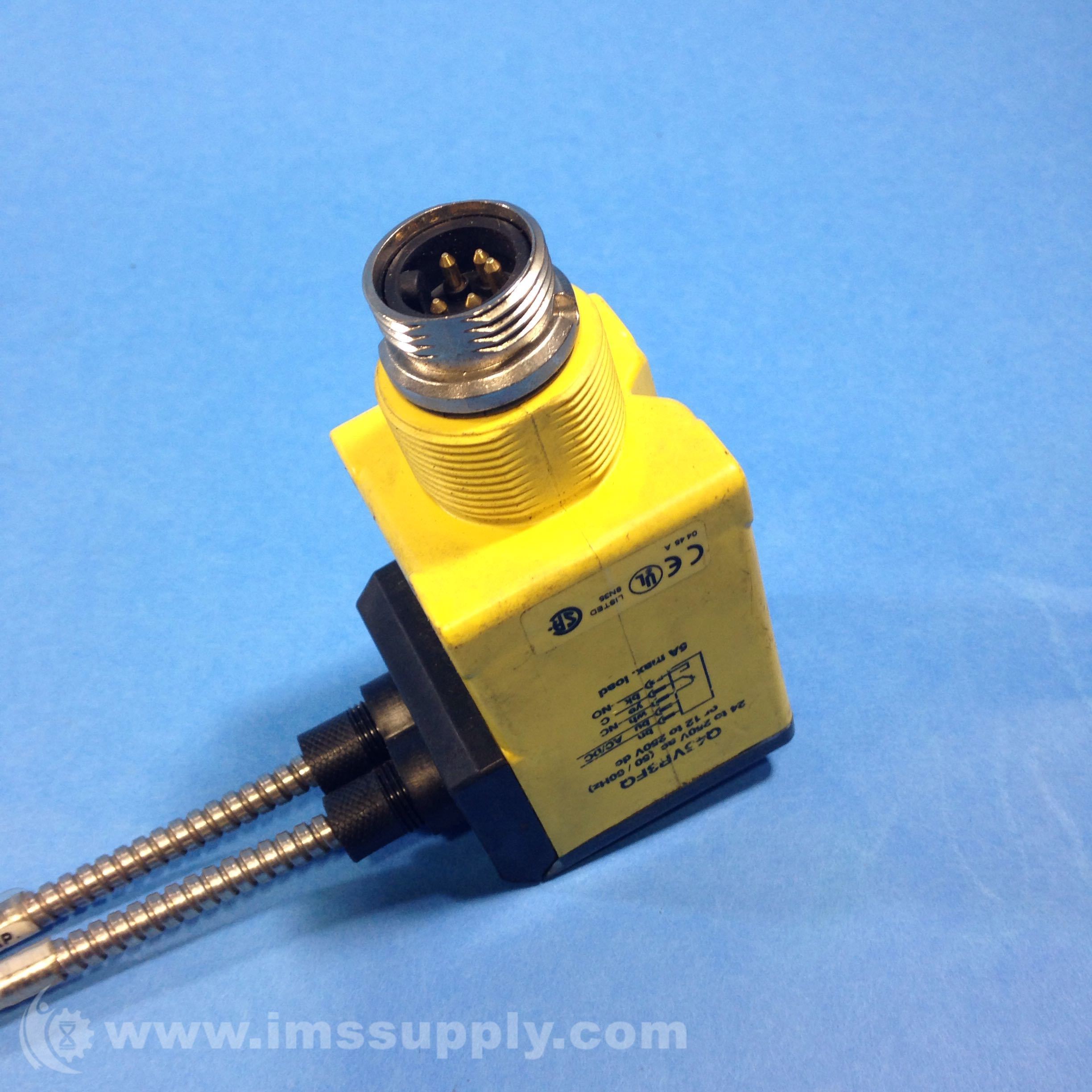 Banner Q45VR3FQ Infrared Glass Fiber Optic (Q45 Series) - IMS Supply