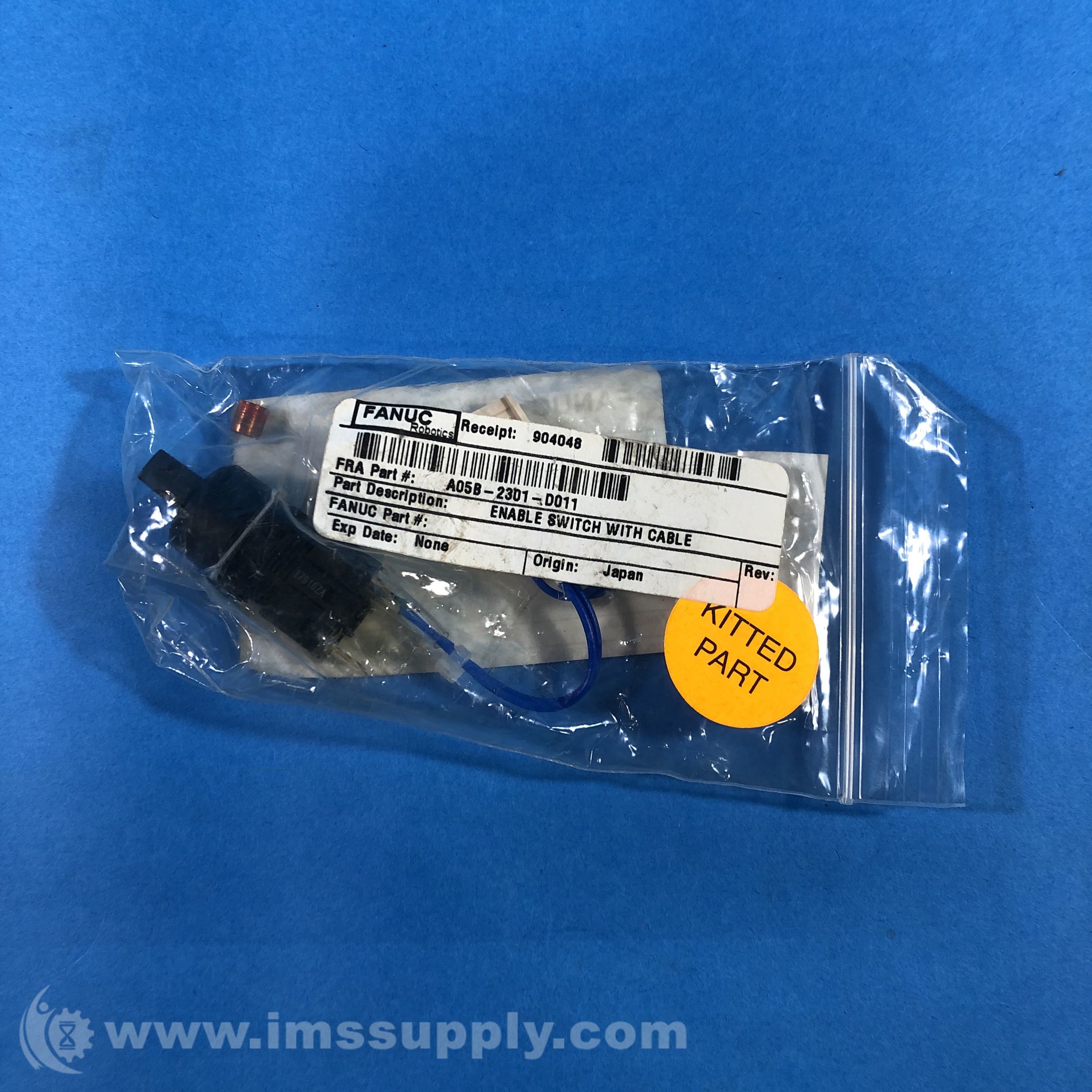 Fanuc A05B-2301-D011 Enable Switch with Cable - IMS Supply