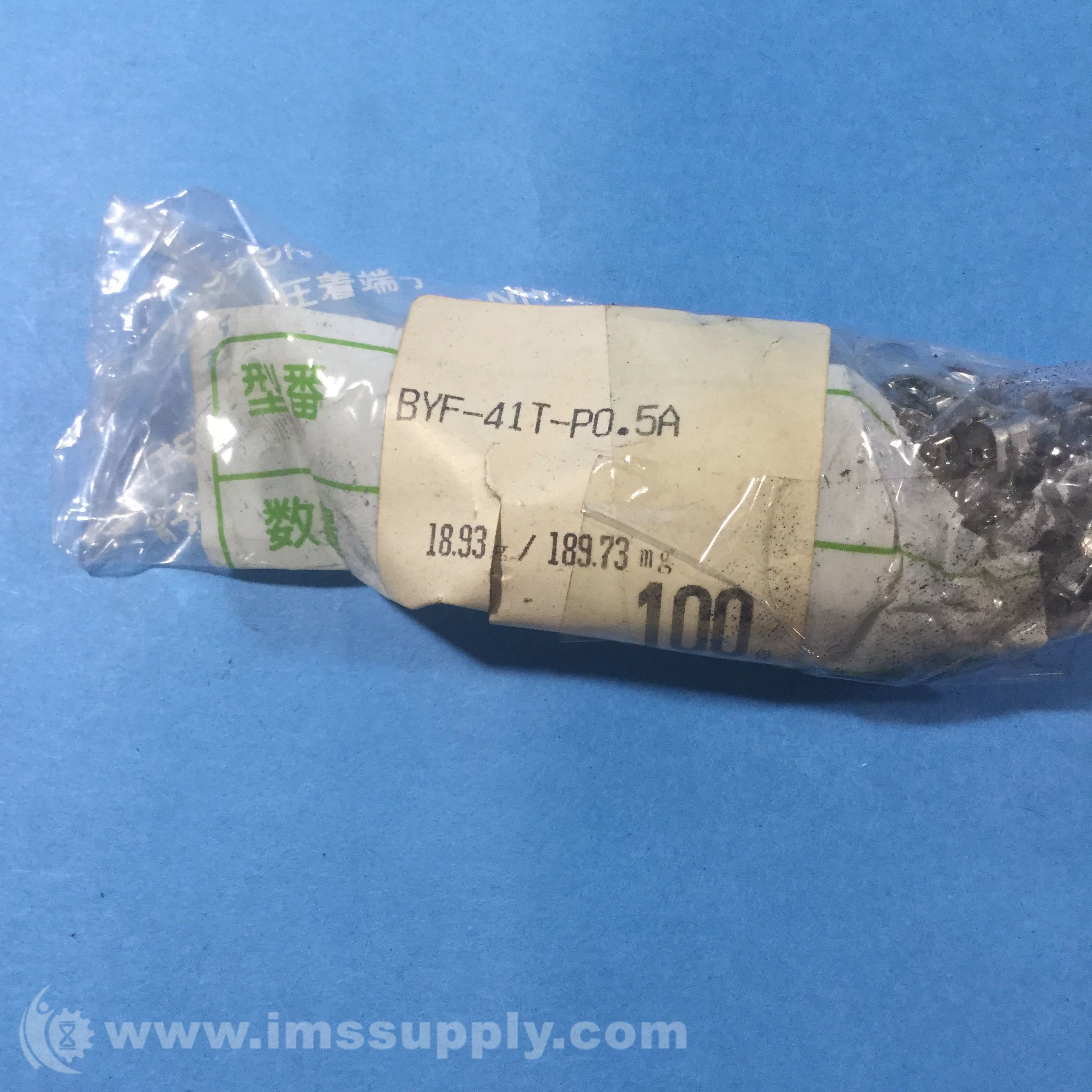 Jst BYF-41T-P0.5A Connector, Electrical, Terminal - IMS Supply