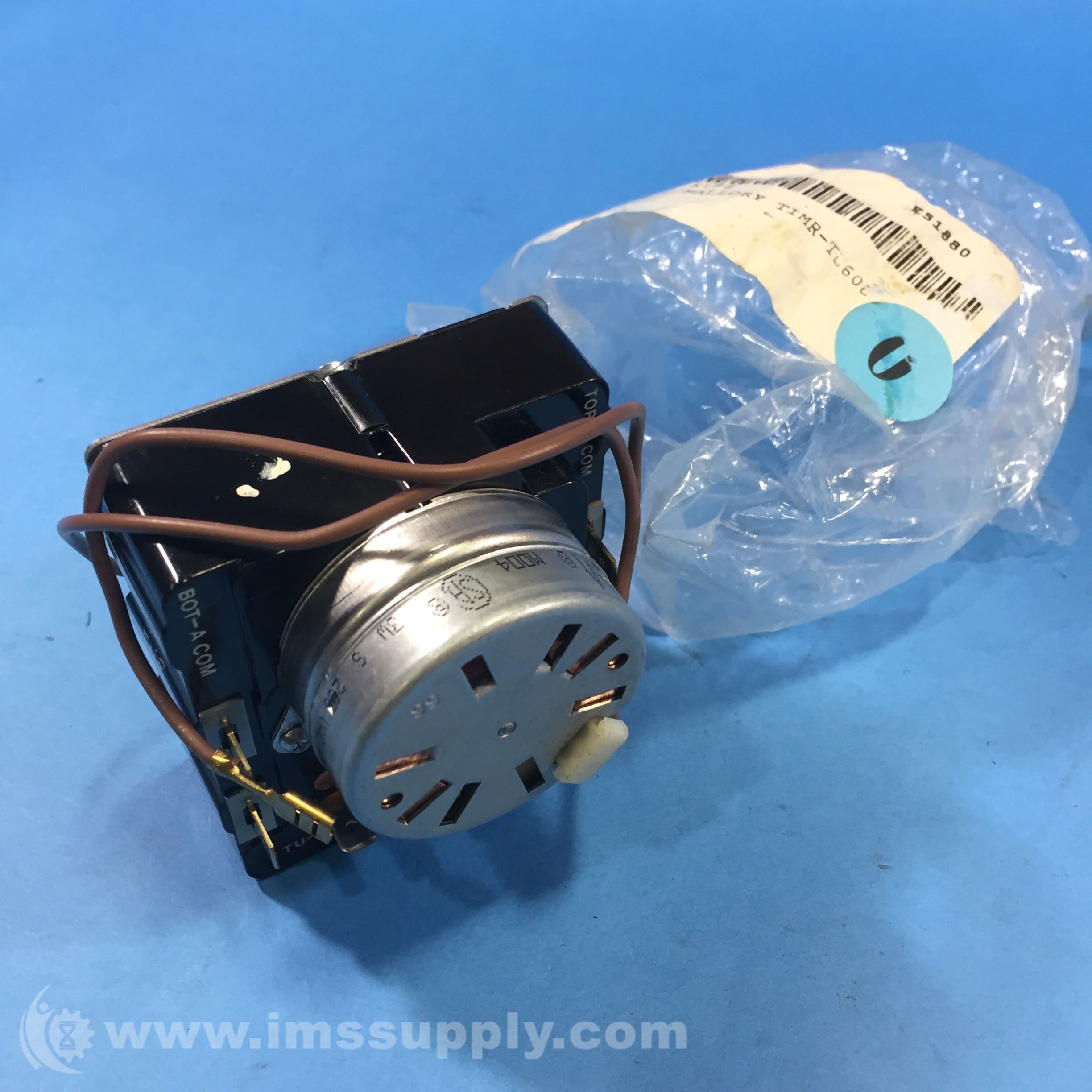 Cissell TU-6083 Mallory Timer, 0-60, 230V/50-60Hz - IMS Supply