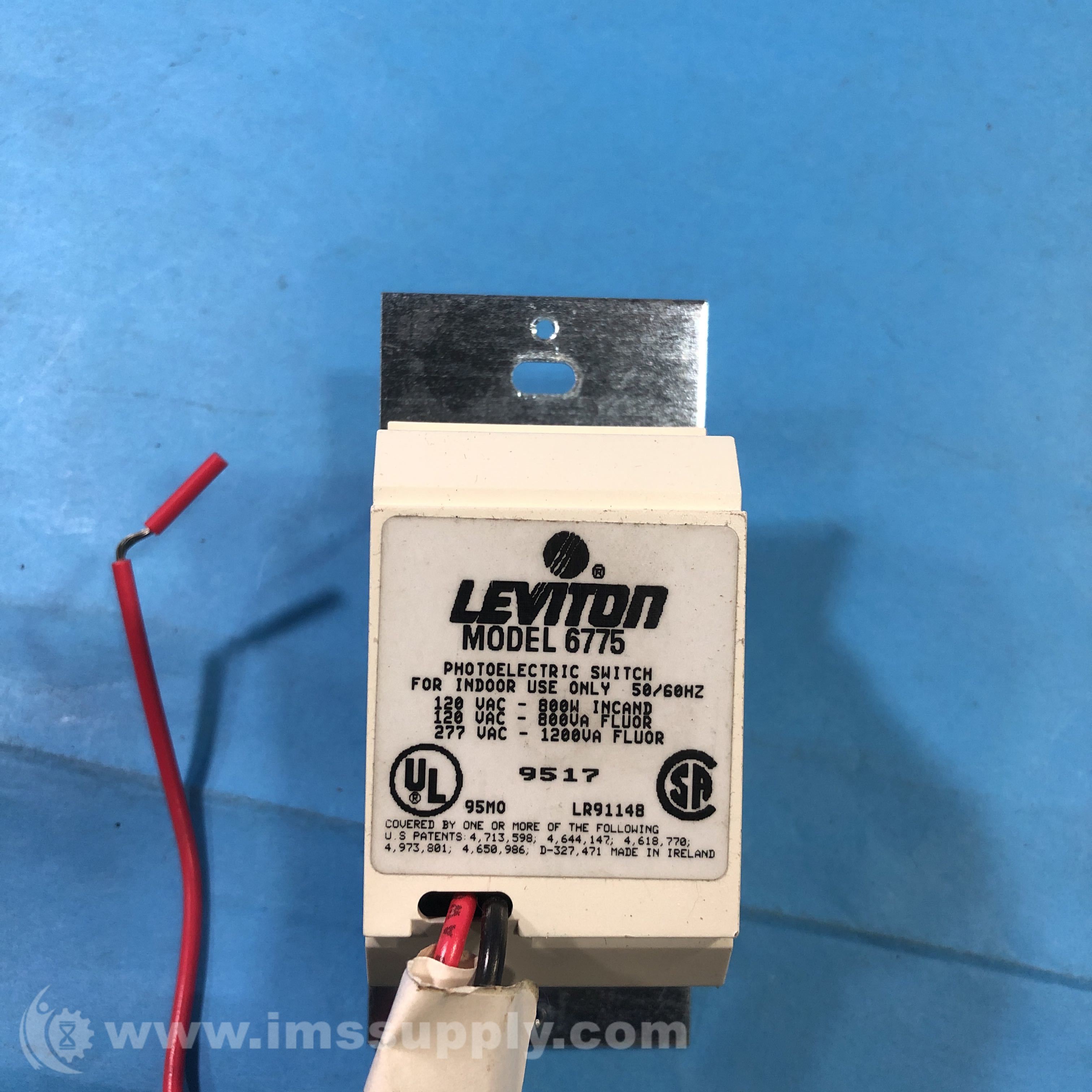 Leviton 6775 Photoelectric Wall Mount Switch - IMS Supply