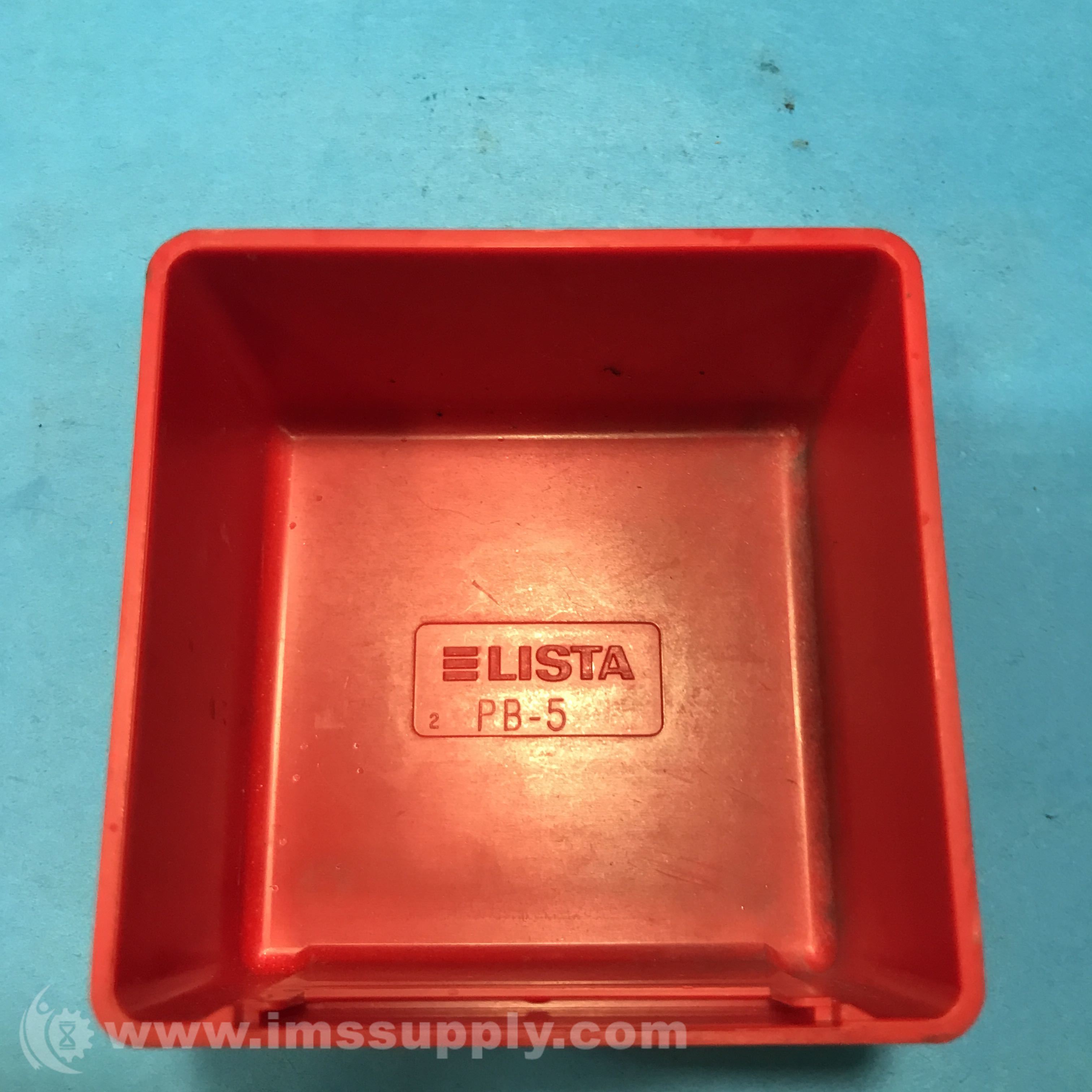 Lista PB-5 Plastic Box, 3 X 3 X 2 - IMS Supply