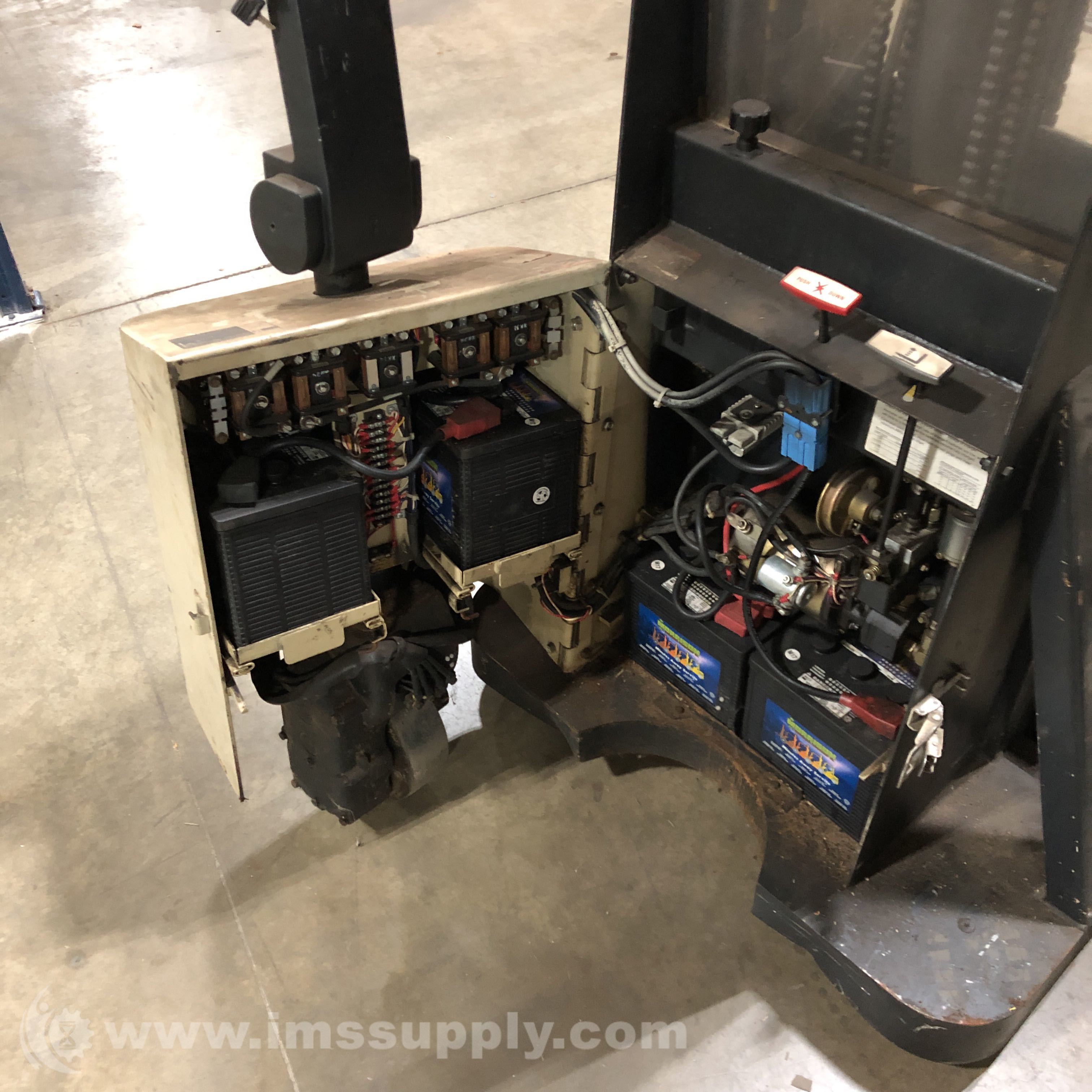 Crown Fork Lift 20MT Walk Behind Forklift, 2000 LB Capacity - IMS Supply