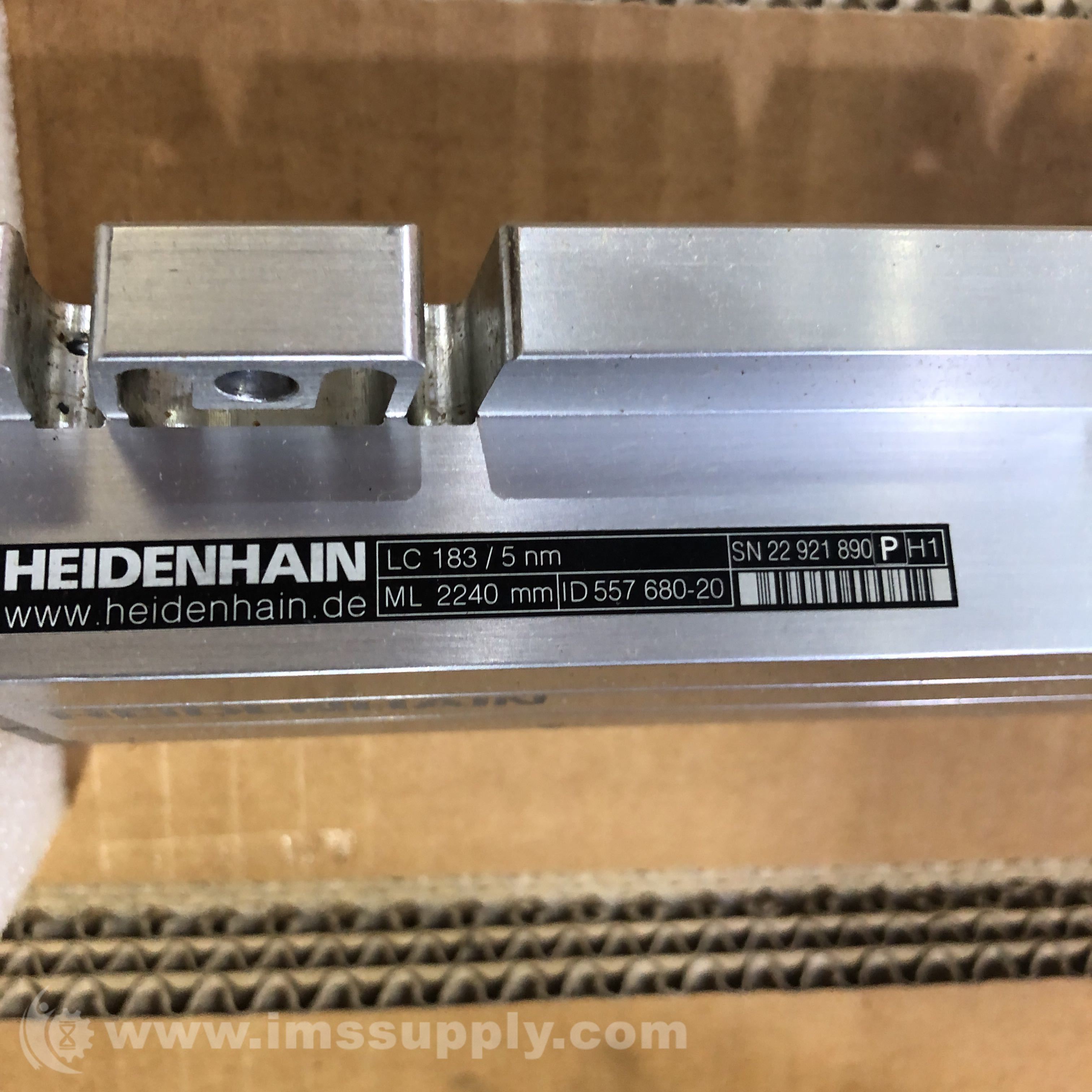 Heidenhain Corp 557 680-20 LC183/5NM Linear Encoder - IMS Supply