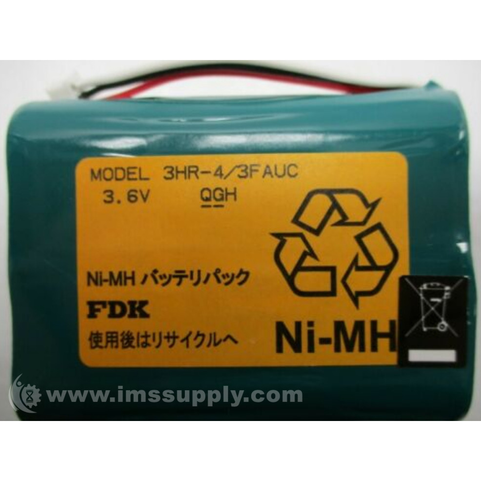FDK Corporation 3HR-4/3FAUC Battery, 3.6 Volt, 3100 mah - IMS Supply