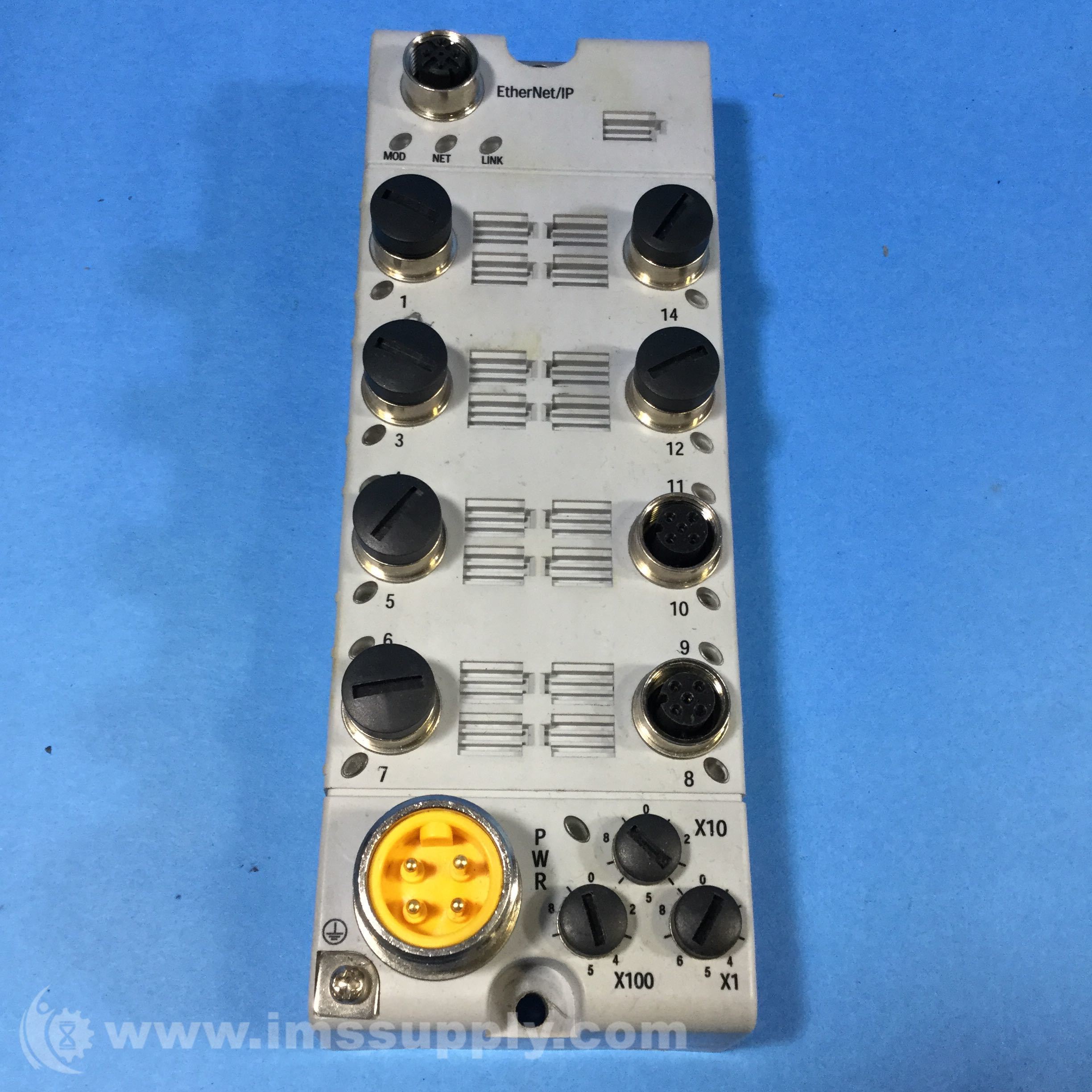 Allen Bradley 1732E-IB16M12 ArmorBlock I/O Module, Ethernet/IP - IMS Supply