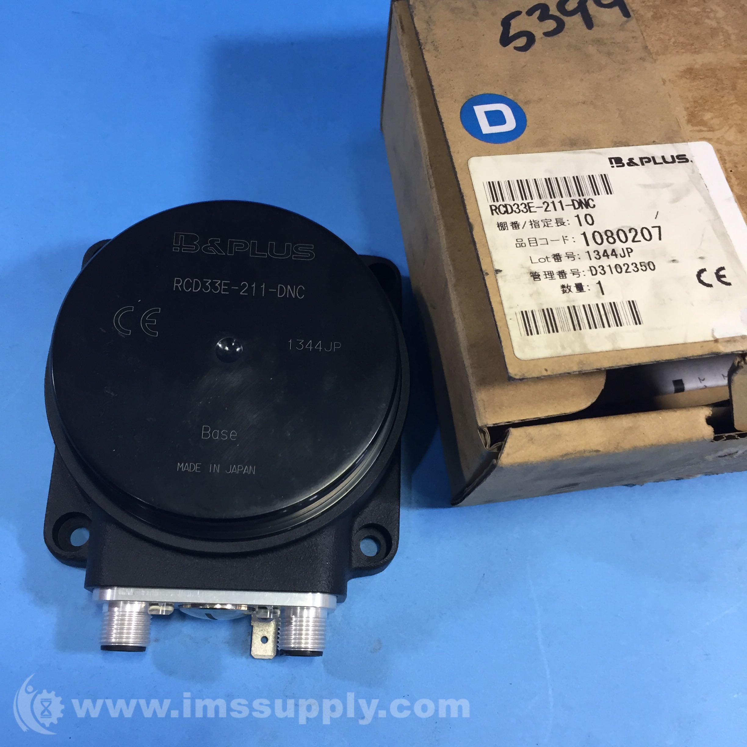 B&Plus RCD33E-211-DNC Remote Coupler System Sensor - IMS Supply