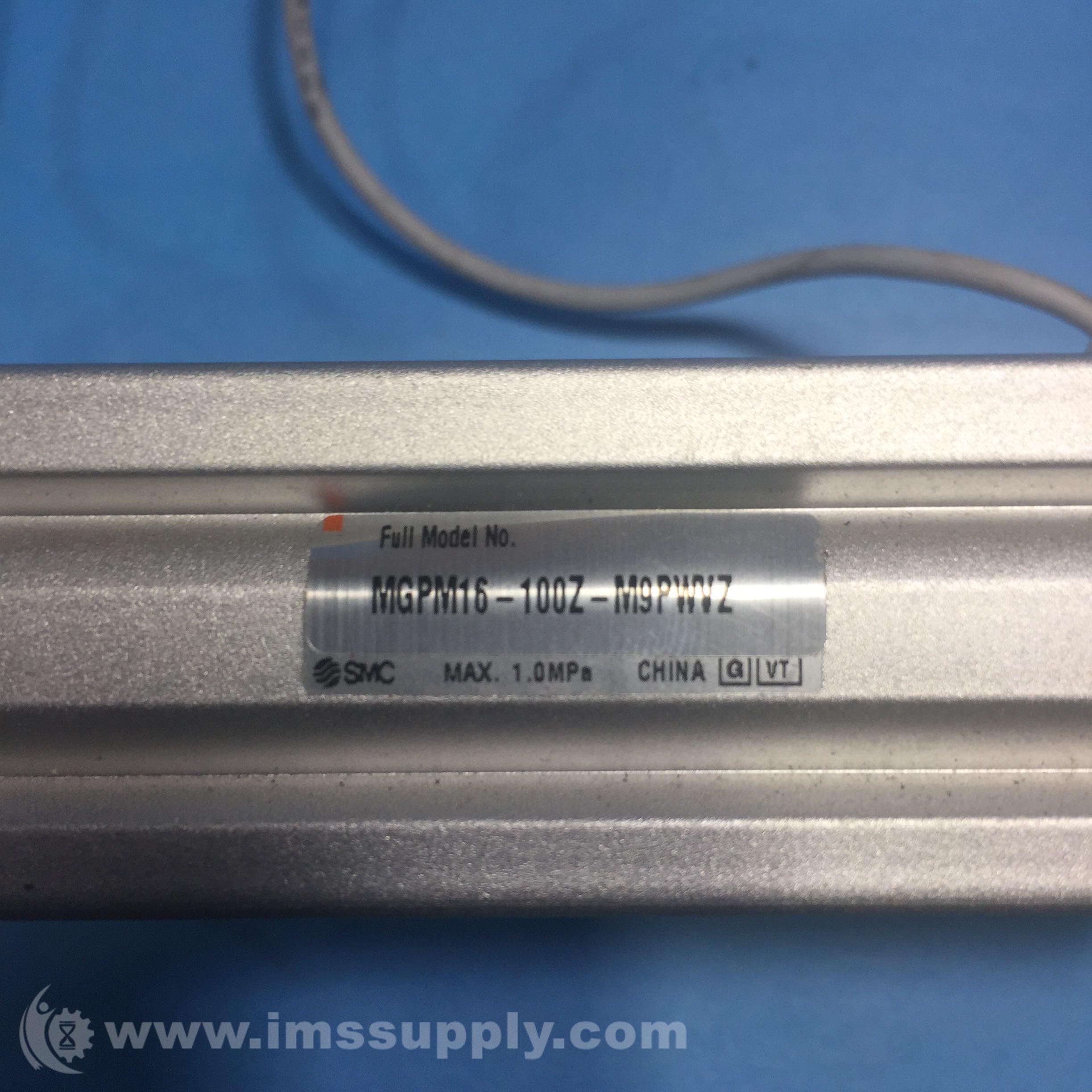 SMC MGPM16-100Z-M9PWVZ MGP-Z Cylinder, Guided Cylinder - IMS Supply
