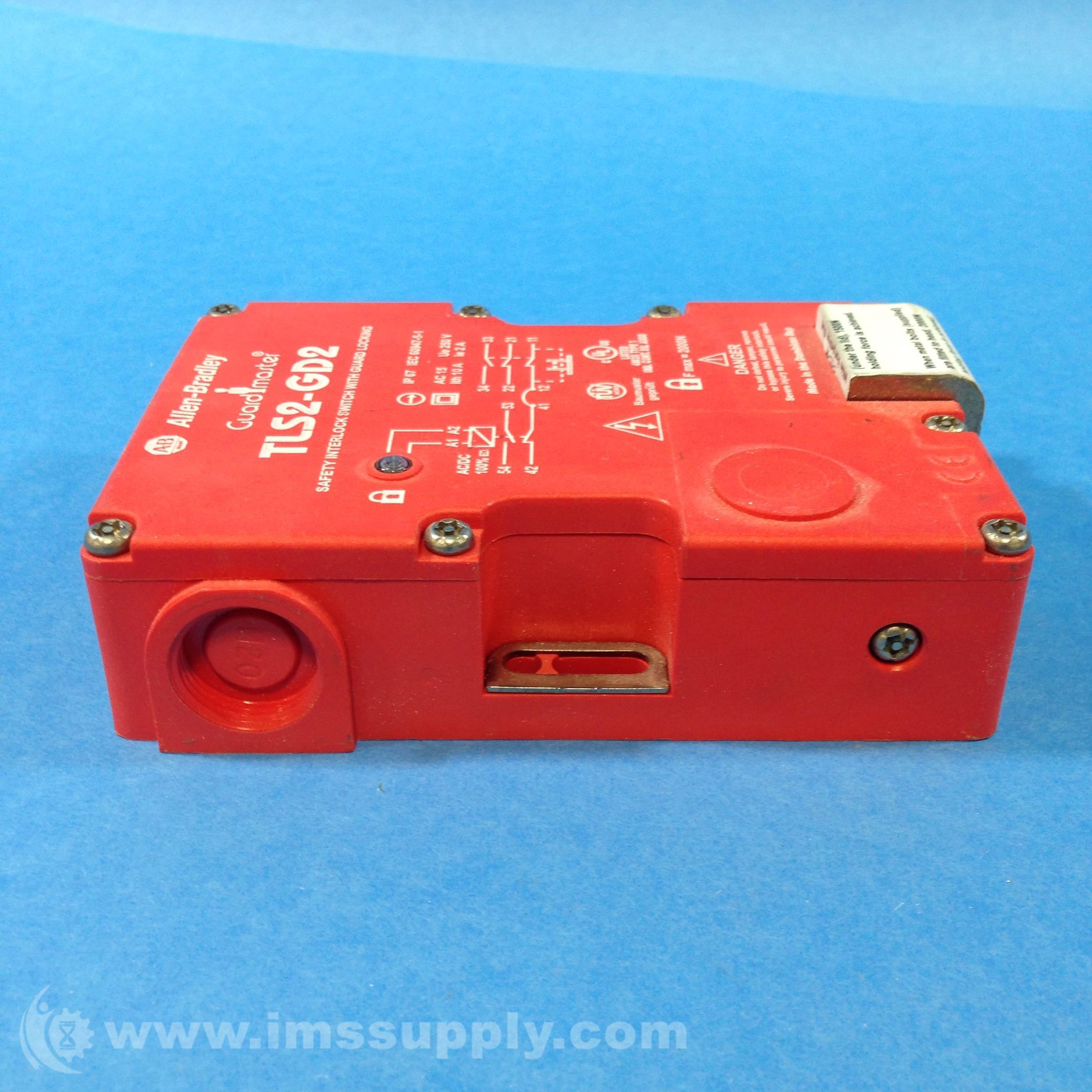 Allen Bradley TLS2-GD2 Safety Interlock Switch with Guard Locking - IMS ...