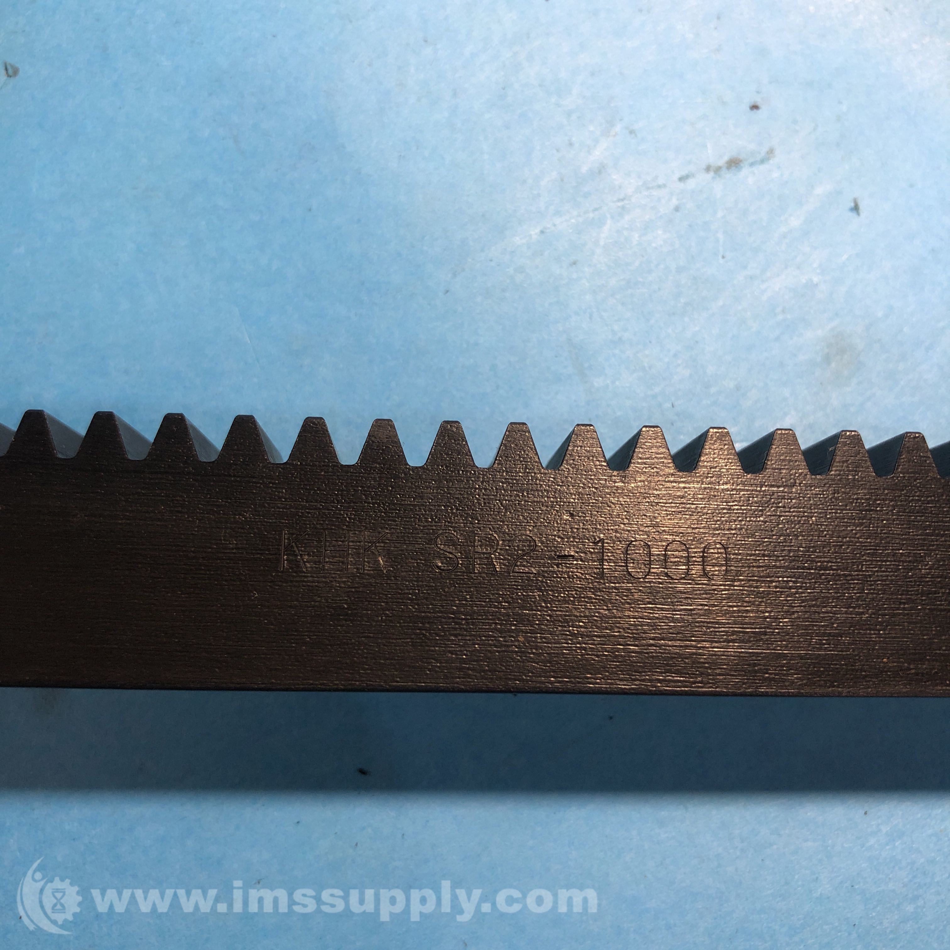 KHK Gears SR2-1000 Steel Gear Rack - IMS Supply