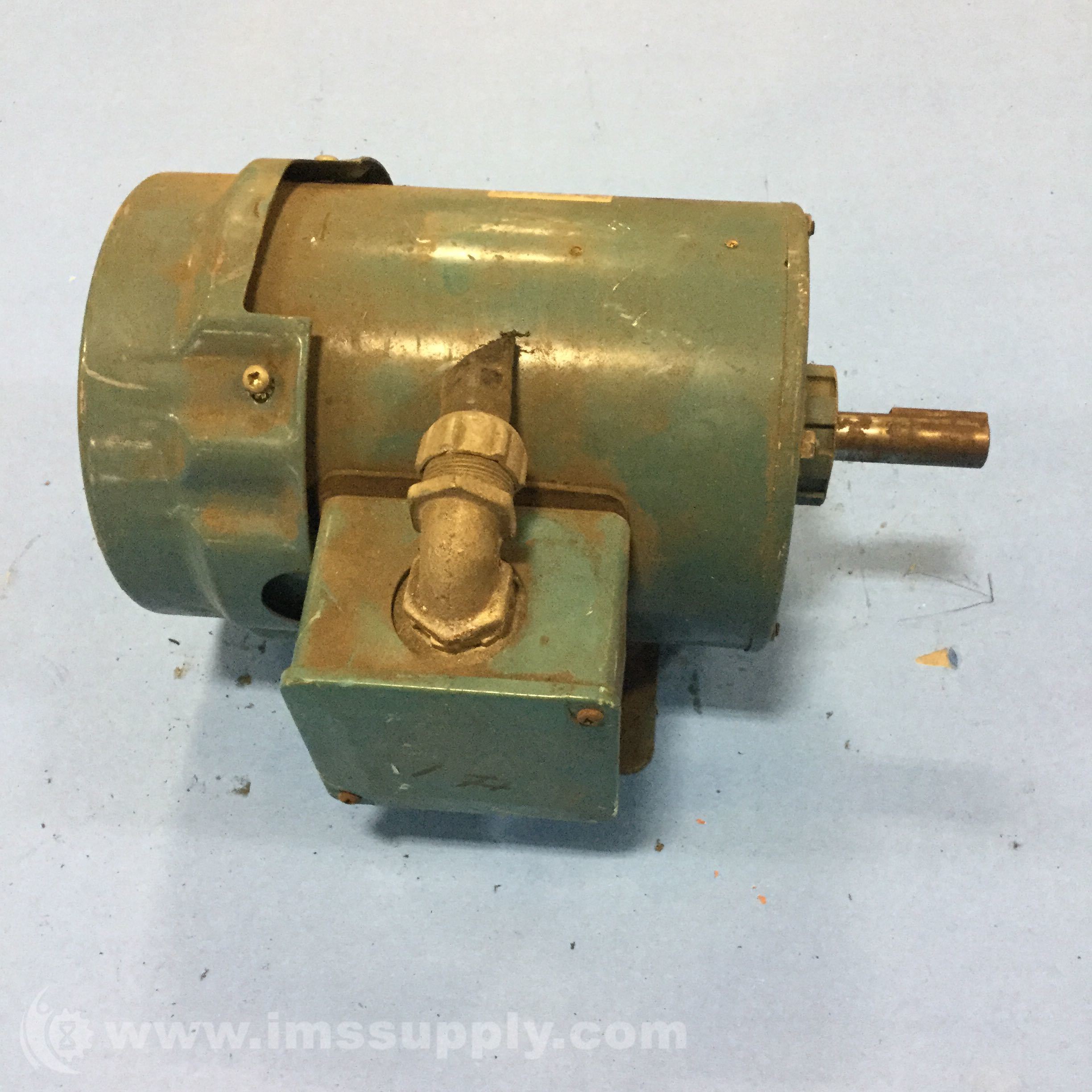 Gec BK 2206/08K-TE 3PH 1725RPM .7AMP 1/2HP Motor - IMS Supply