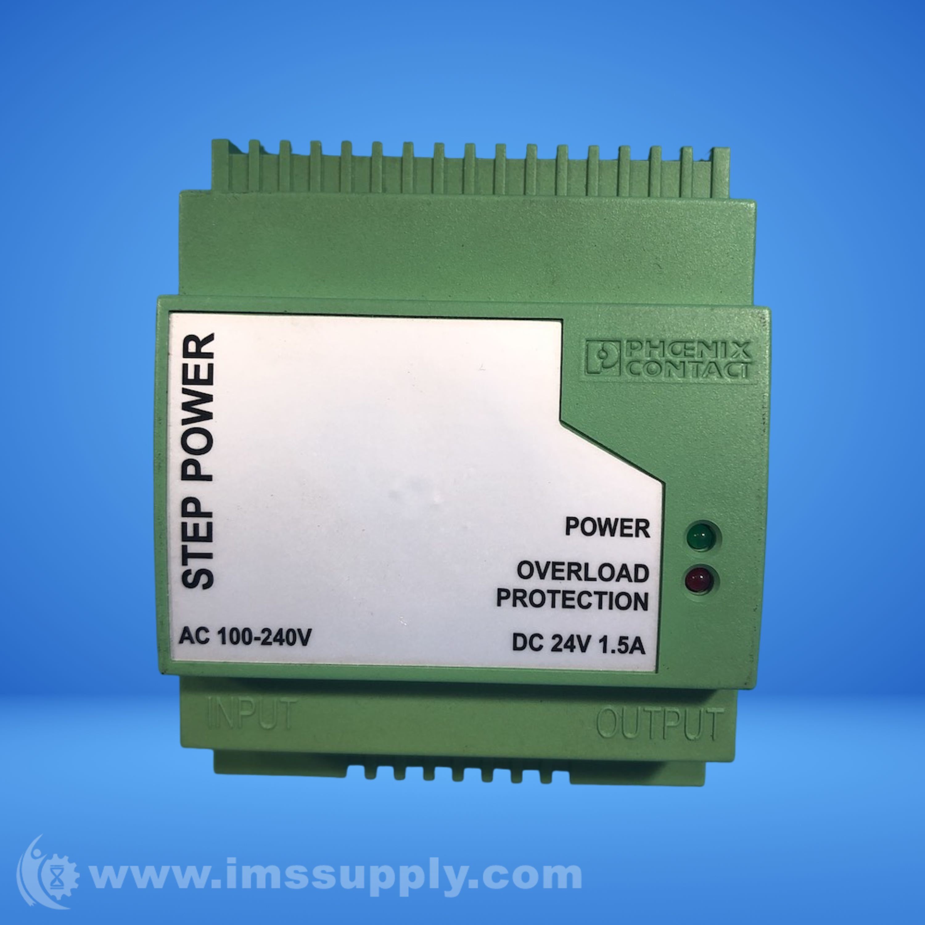Phoenix Contact STEP-PS-100-240AC/24DC/1.5 - IMS Supply