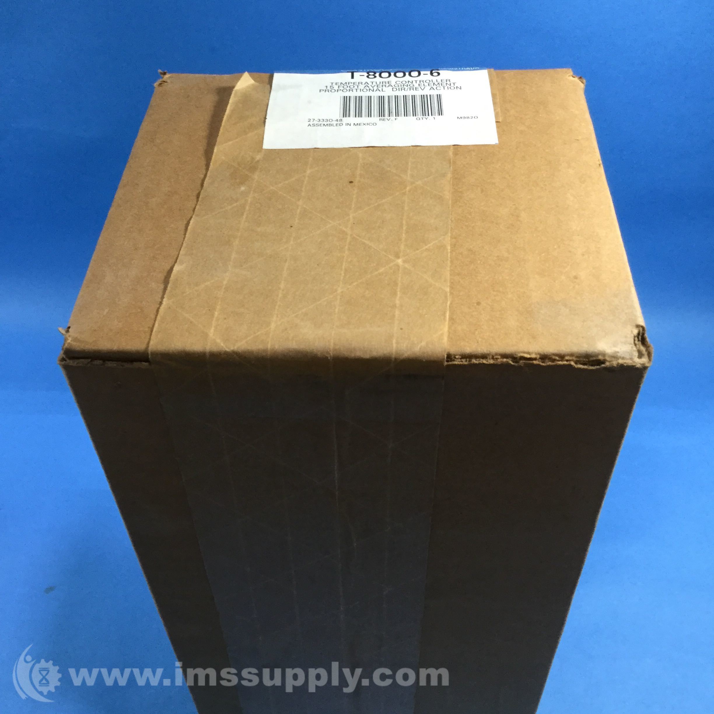 Johnson Controls T-8000-6 Pneumatic Temperature Controller - IMS Supply