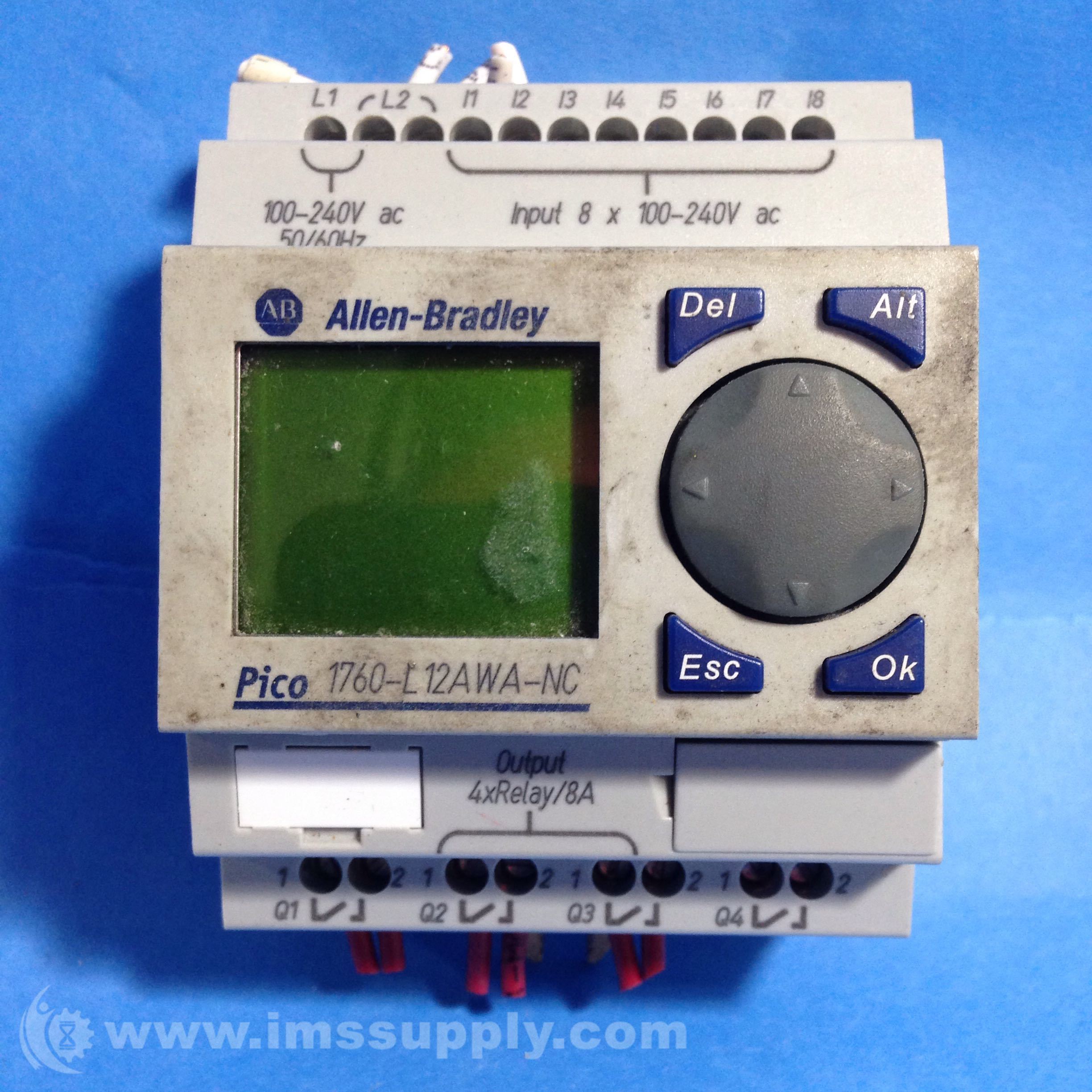 Allen Bradley 1760-L12AWA-NC Pico Controller - IMS Supply
