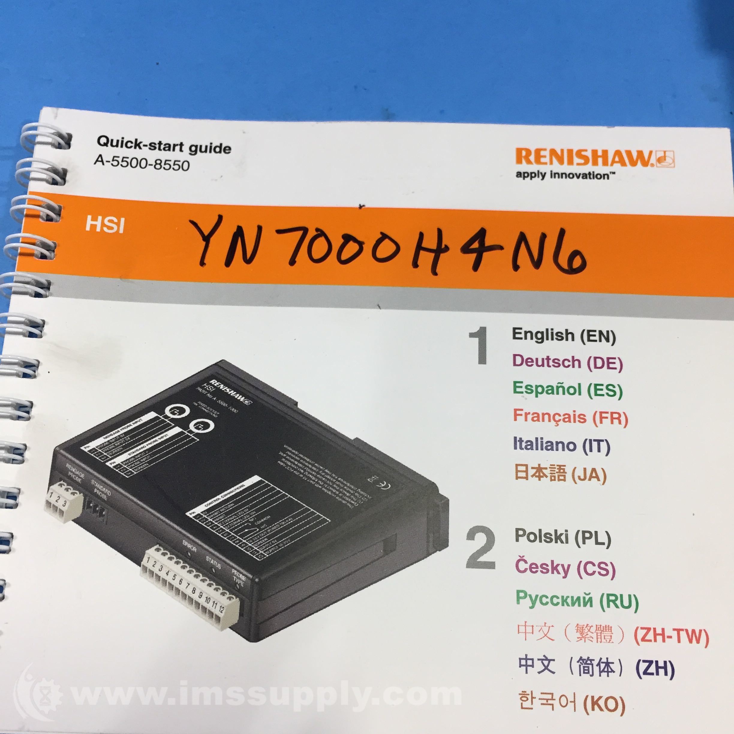Renishaw A-5500-1000 HSI Interface Module - IMS Supply