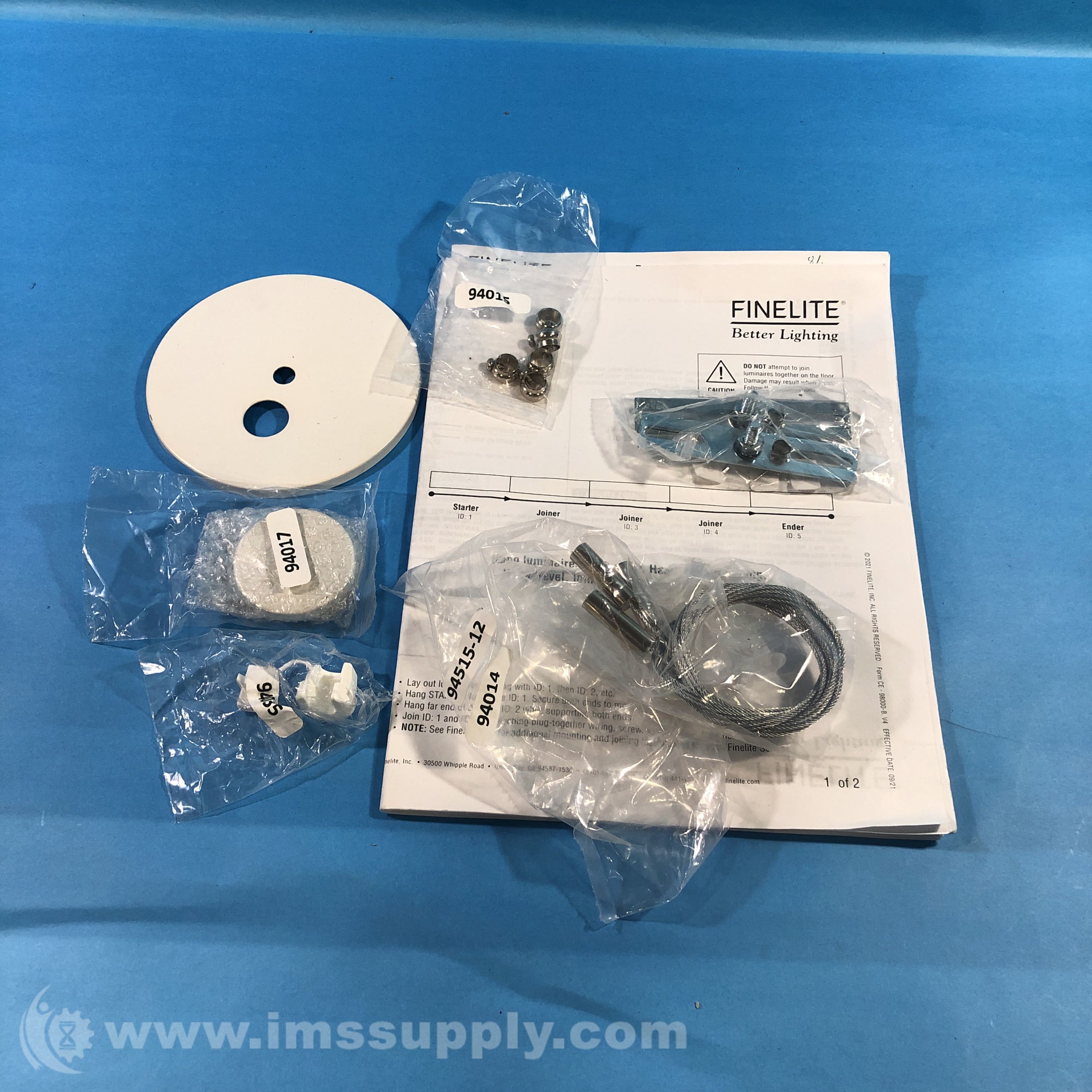 Finelite A1652310 Light Mounting Kit of 6 - IMS Supply